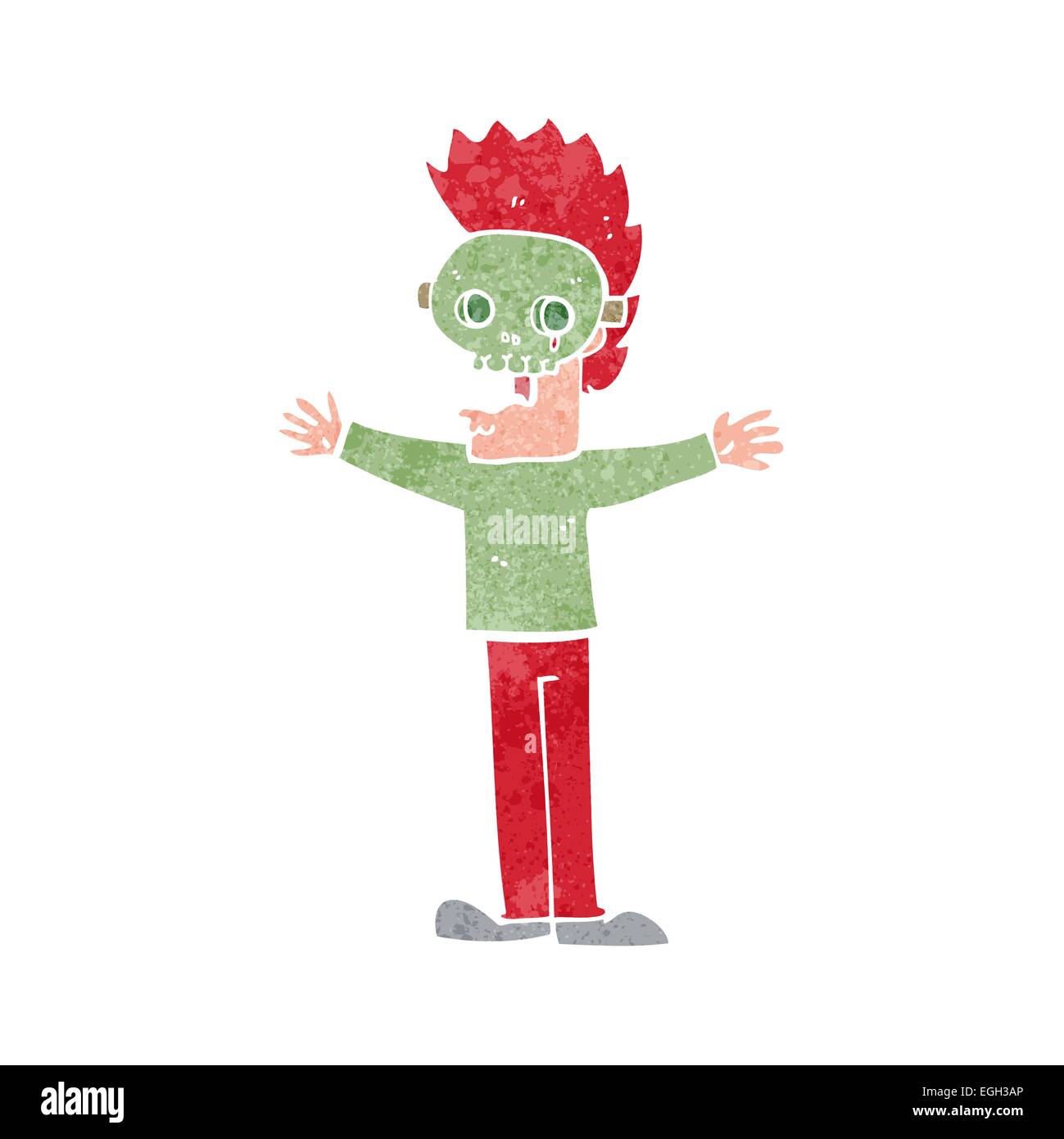 cartoon man in spooky mask Stock Vector Image & Art - Alamy