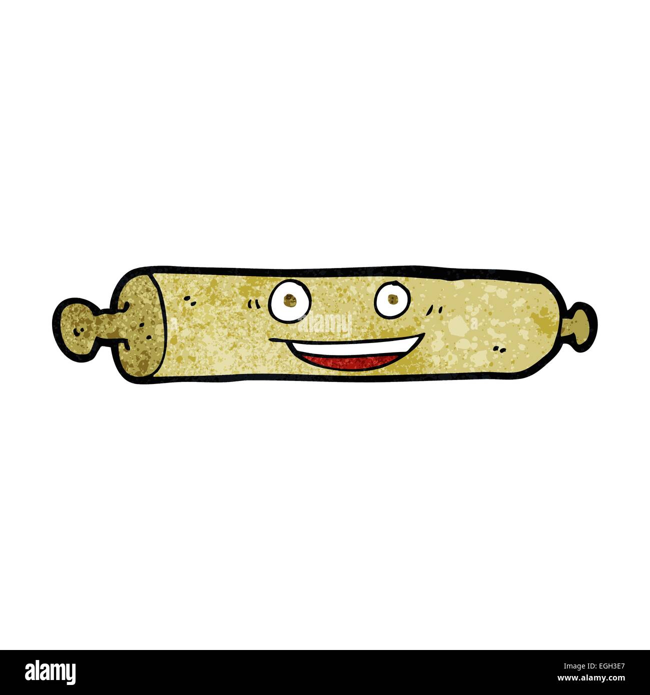 cartoon rolling pin Stock Vector Image & Art - Alamy