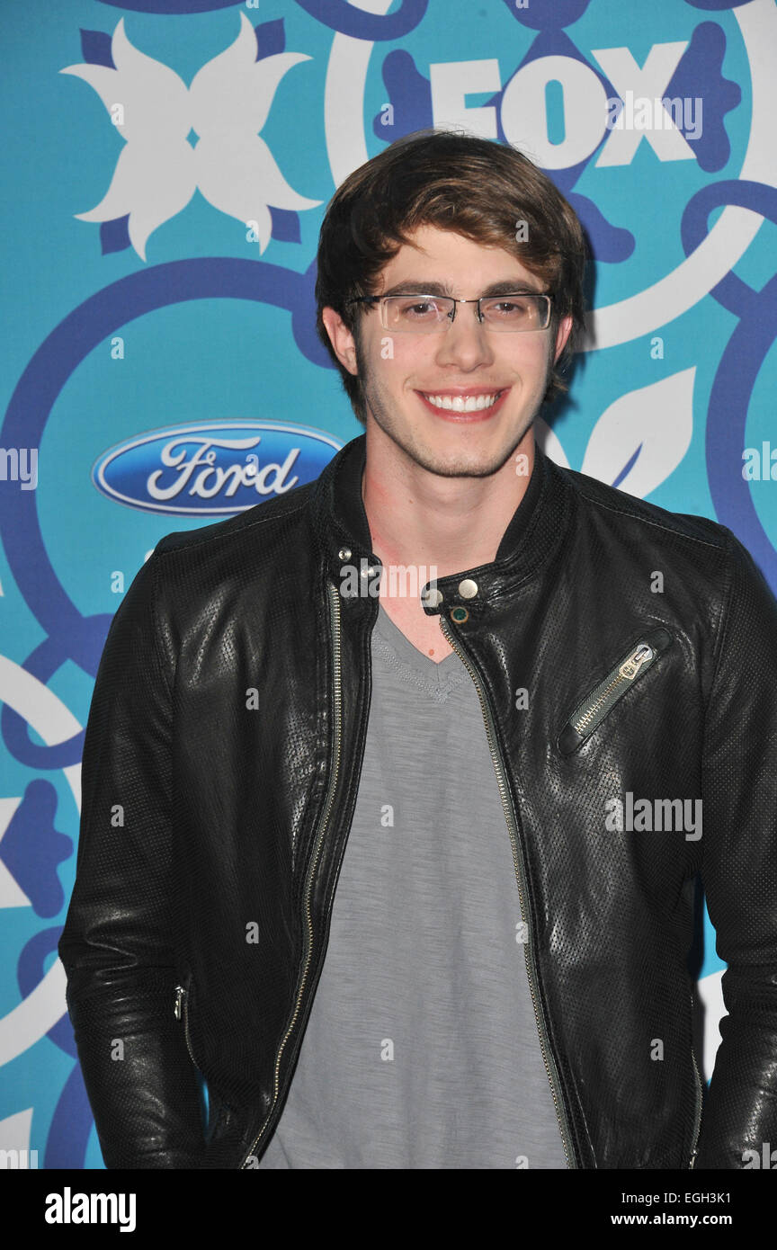 LOS ANGELES, CA - SEPTEMBER 9, 2013: Blake Jenner at the Fox TV Fall ...