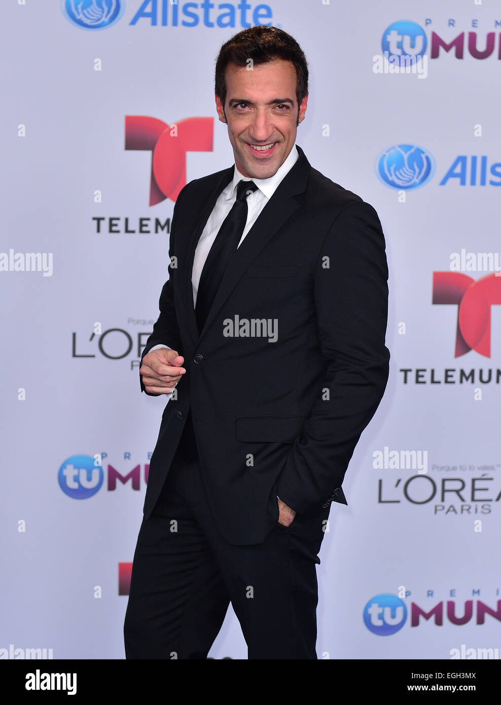 Telemundo Premios Tu Mundo Awards 2014 - Arrivals Featuring: Alberto ...