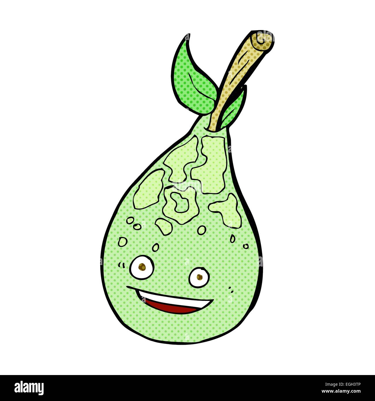 happy pear cartoon Stock Vector Image & Art - Alamy
