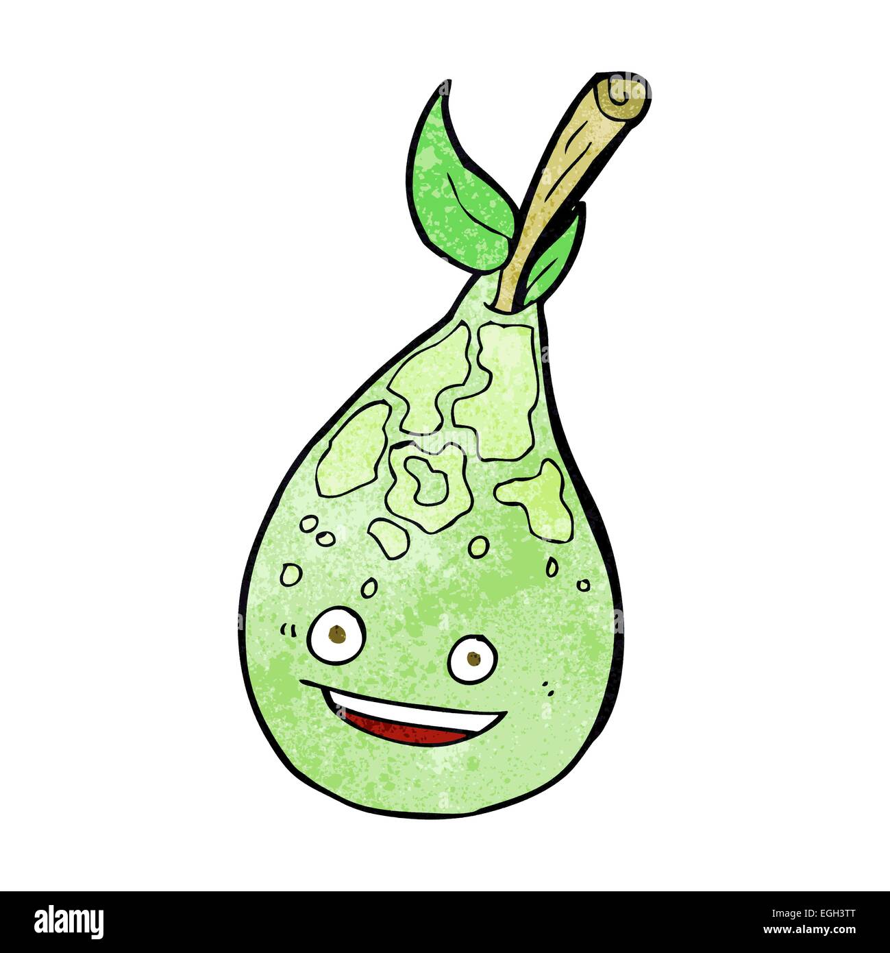 happy pear cartoon Stock Vector Image & Art - Alamy