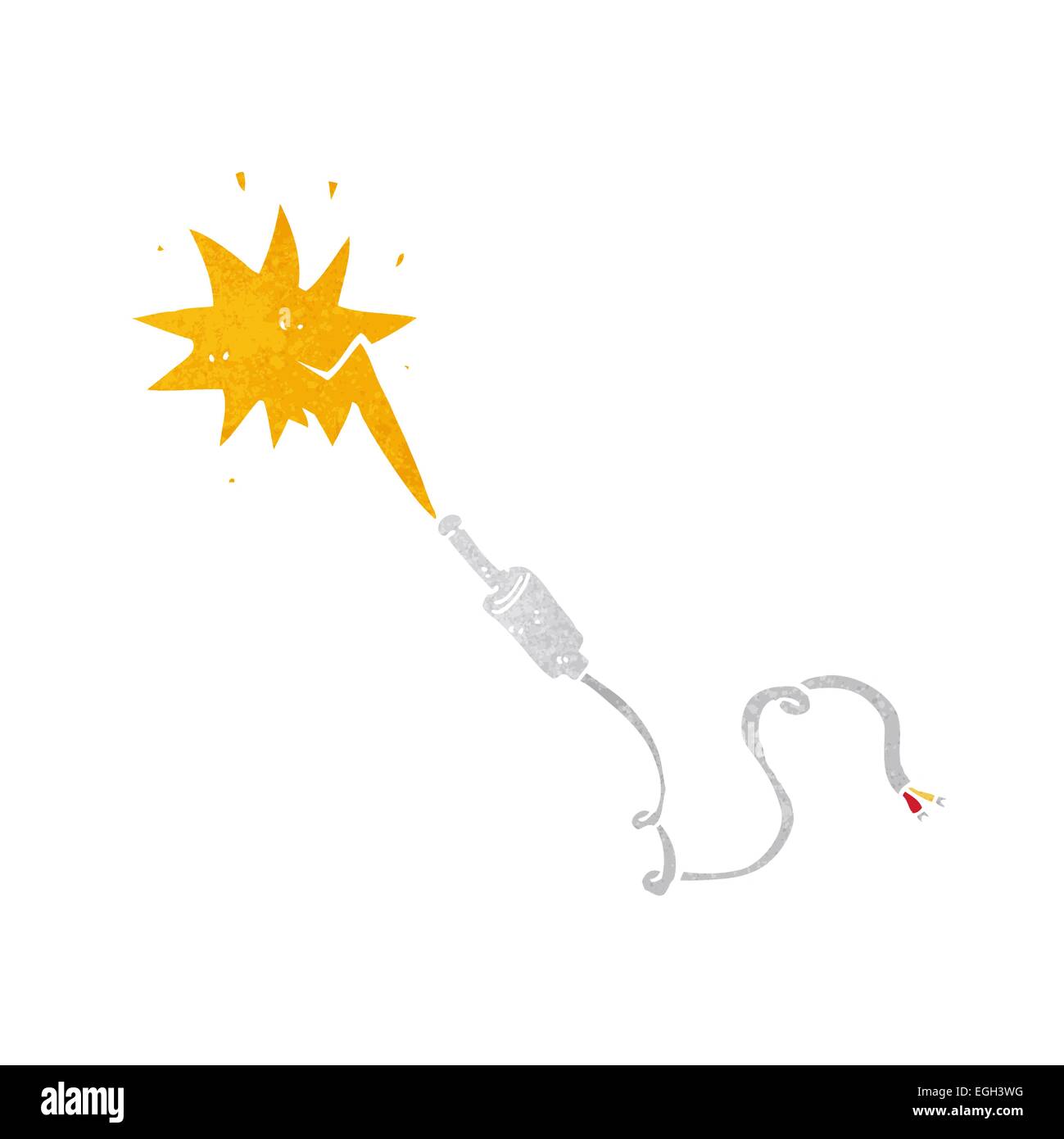 cartoon electrical plug jack Stock Vector Image & Art - Alamy