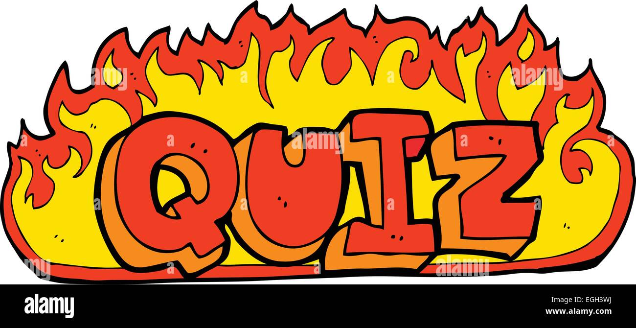 quiz sign cartoon Stock Vector Image & Art - Alamy