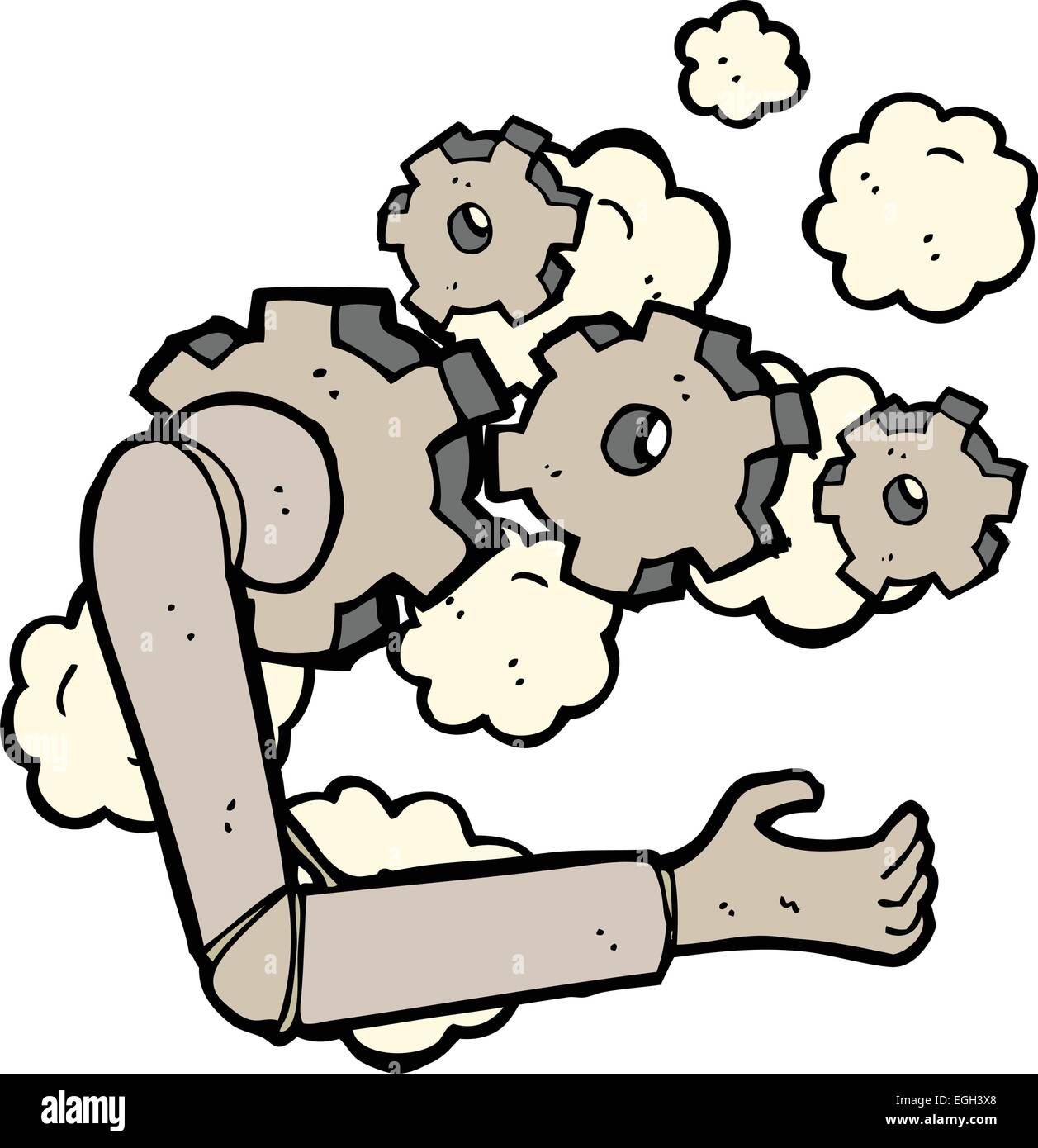 cartoon robotic arm Stock Vector Image & Art - Alamy