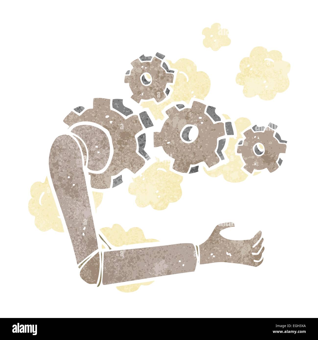 cartoon robotic arm Stock Vector Image & Art - Alamy