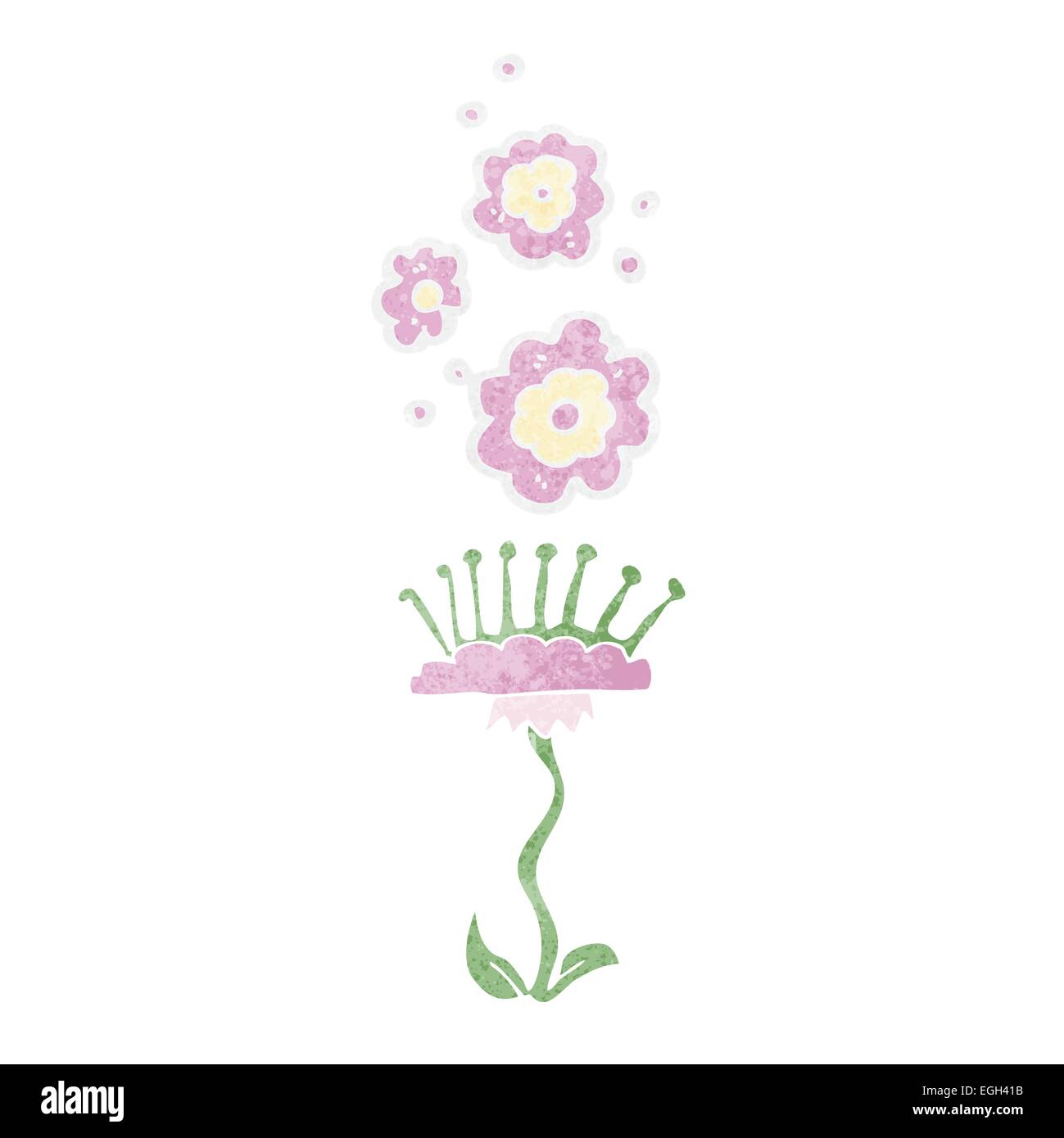 cartoon perfumed flower Stock Vector Image & Art - Alamy