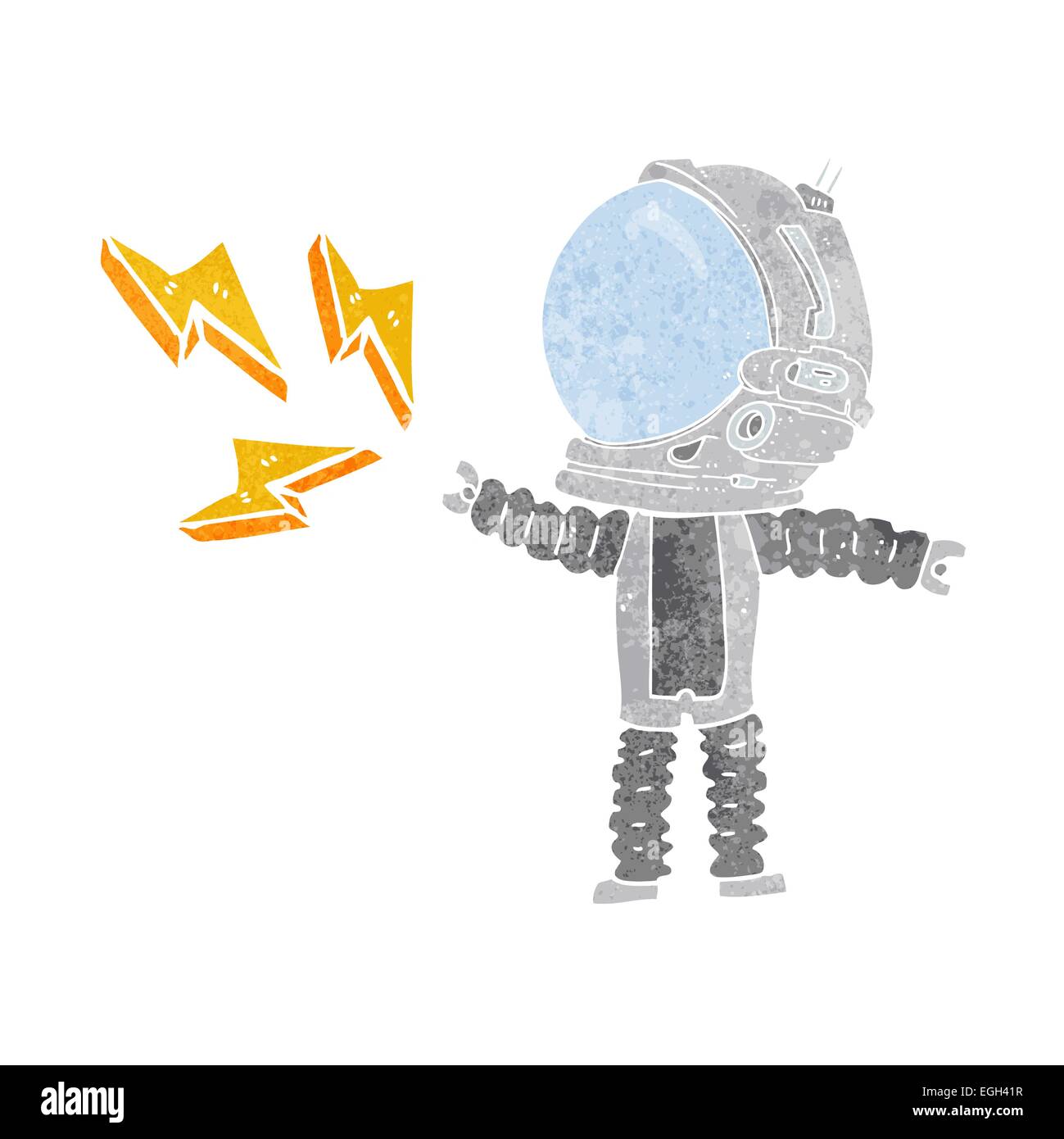 cartoon space man Stock Vector Image & Art - Alamy