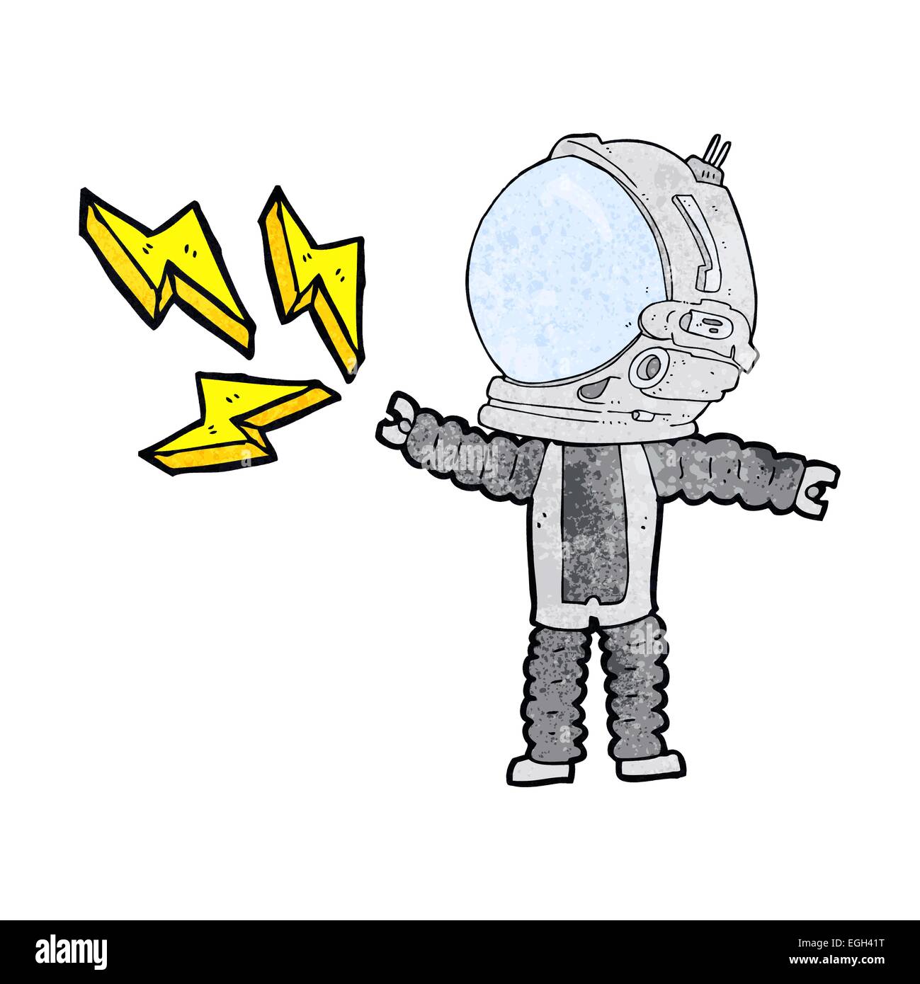 cartoon space man Stock Vector Image & Art - Alamy