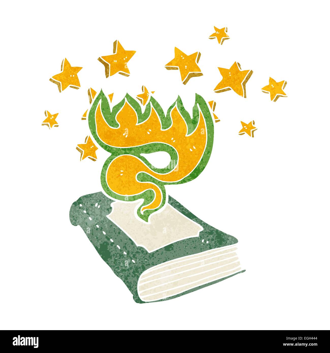 cartoon magical spell book Stock Vector Image & Art - Alamy