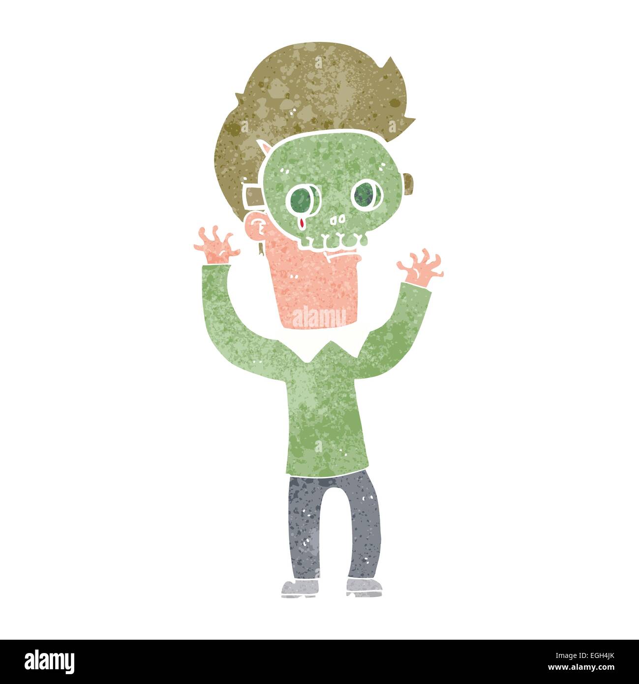 cartoon man in skull mask Stock Vector Image & Art - Alamy