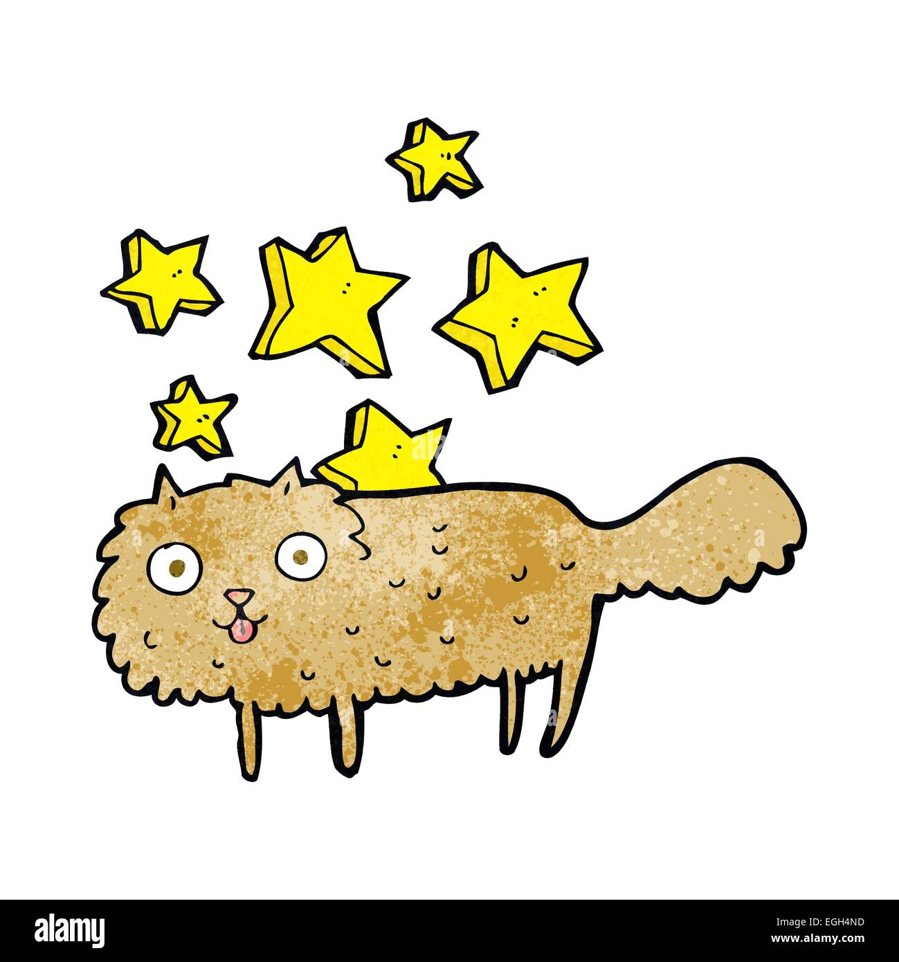 cartoon magical cat Stock Vector Image & Art - Alamy