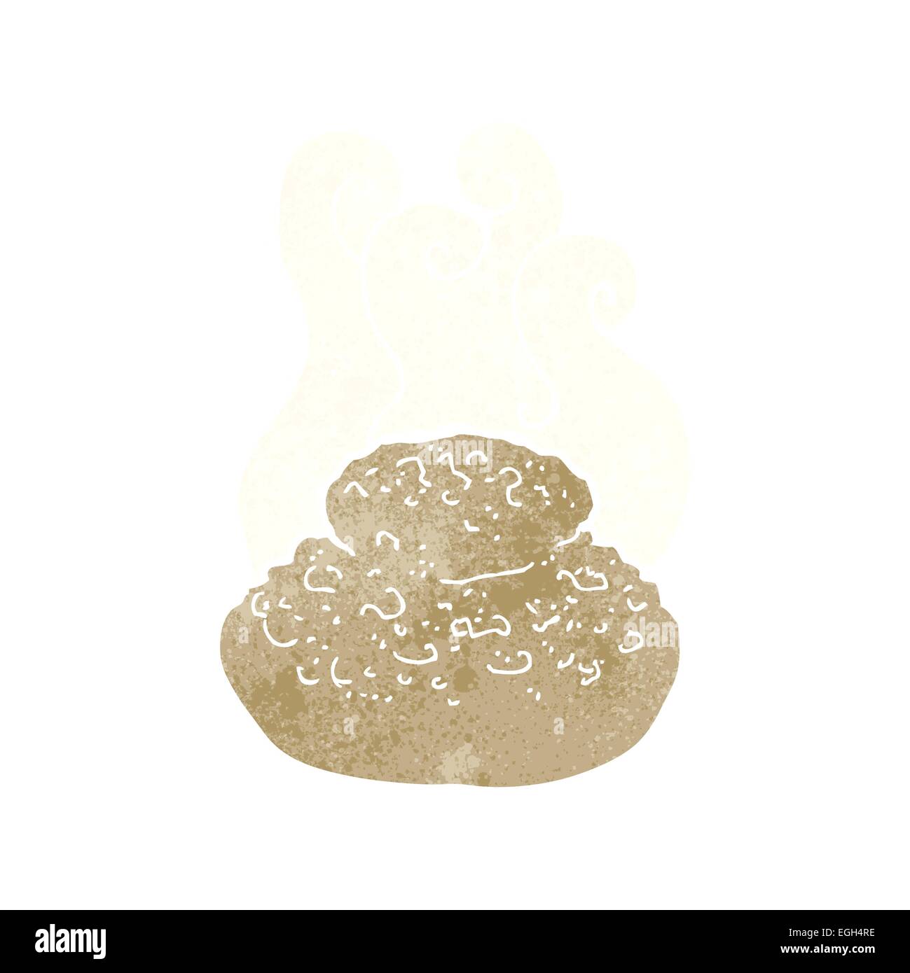steaming hot bread cartoon Stock Vector Image & Art - Alamy