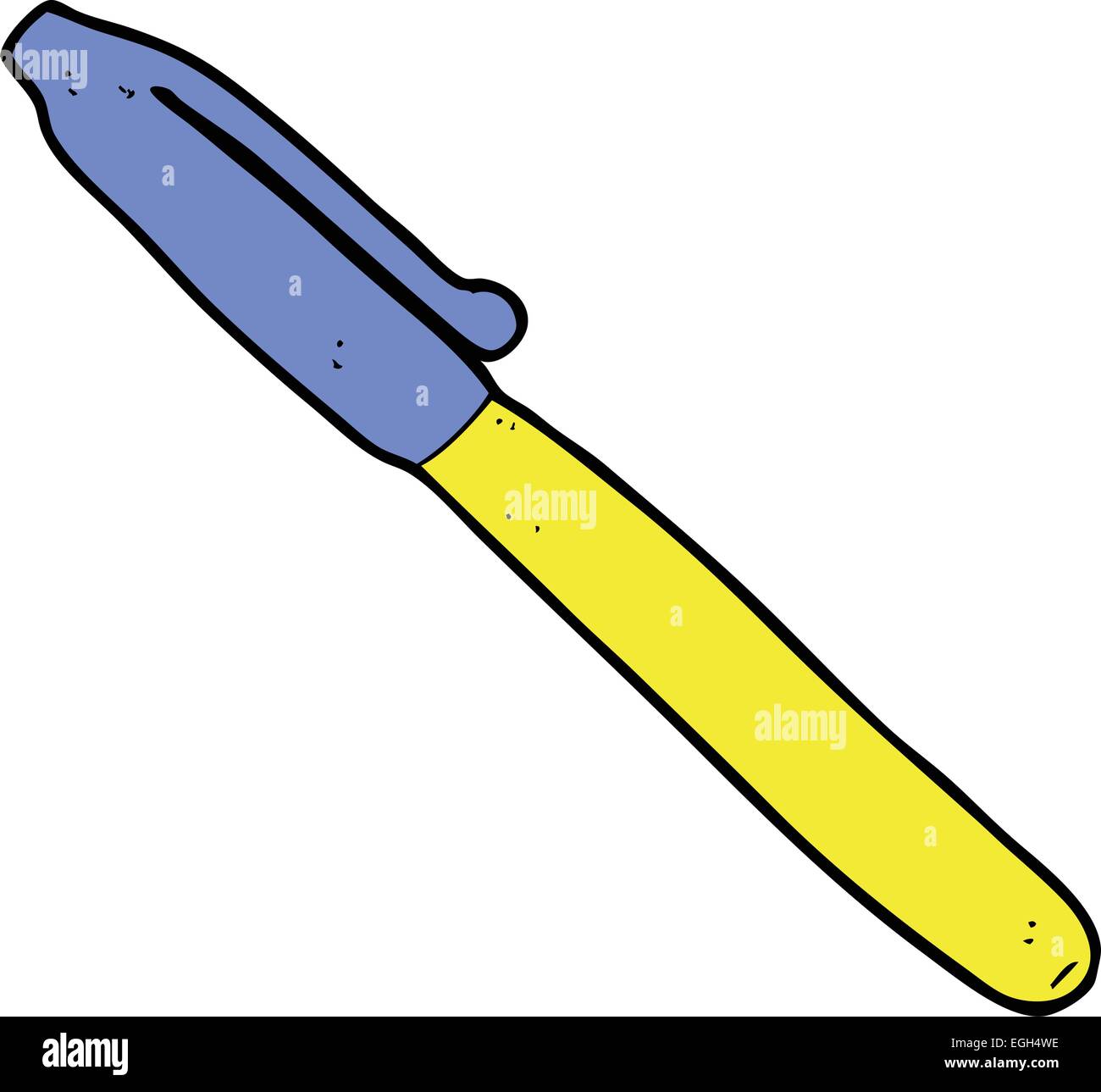 cartoon everyday pen Stock Vector Image & Art - Alamy