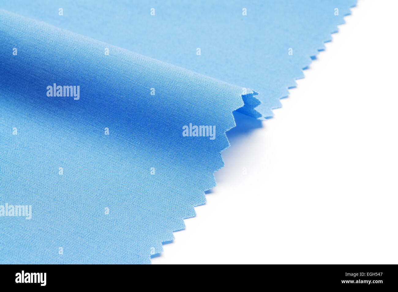 blue fabric texture on white background Stock Photo - Alamy