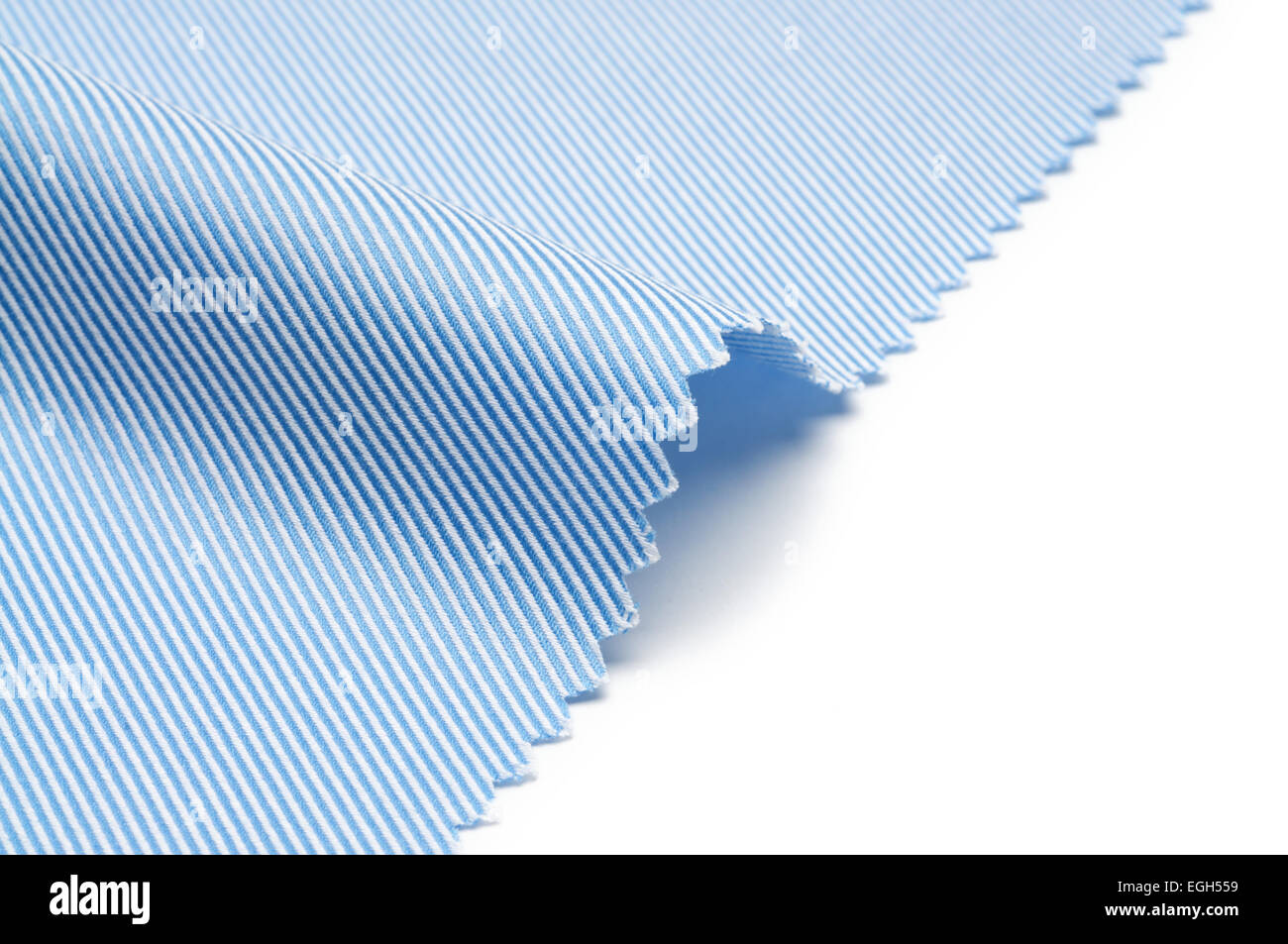 White and blue colored stripe fabric texture on white background Stock ...