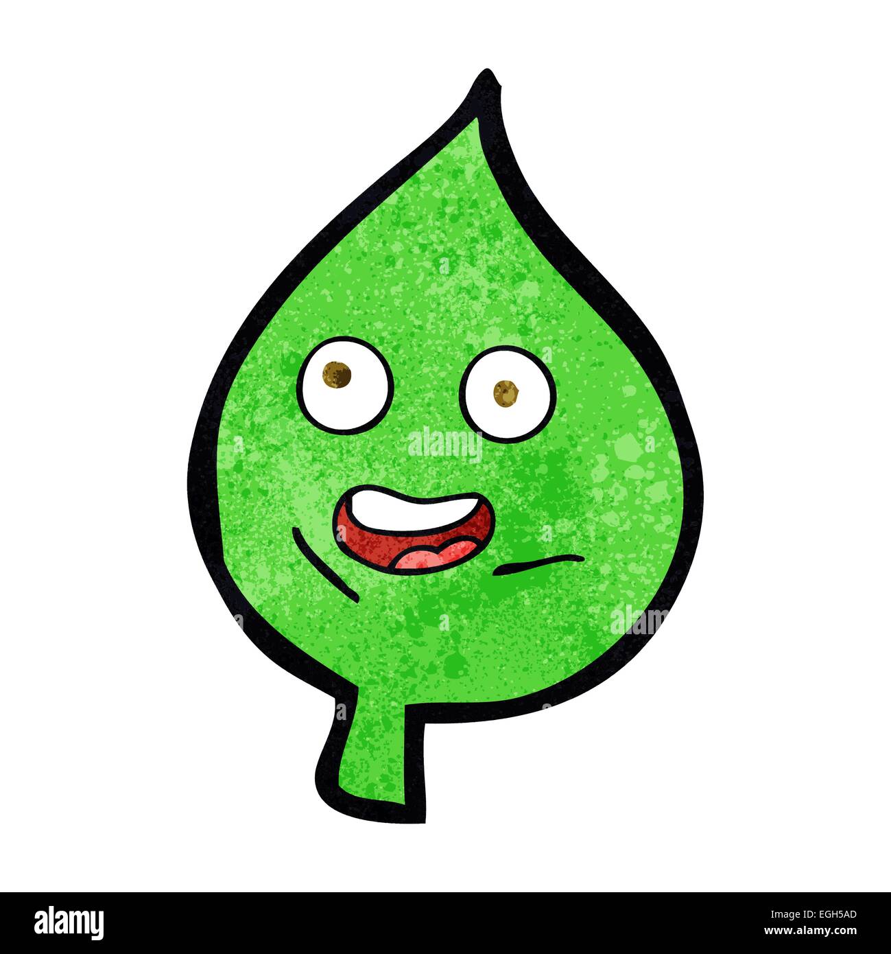 cartoon happy leaf Stock Vector Image & Art - Alamy