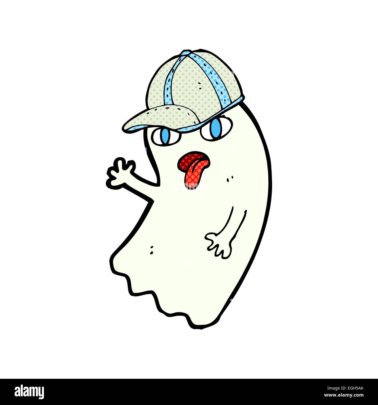 cartoon spooky ghost Stock Vector Image & Art - Alamy