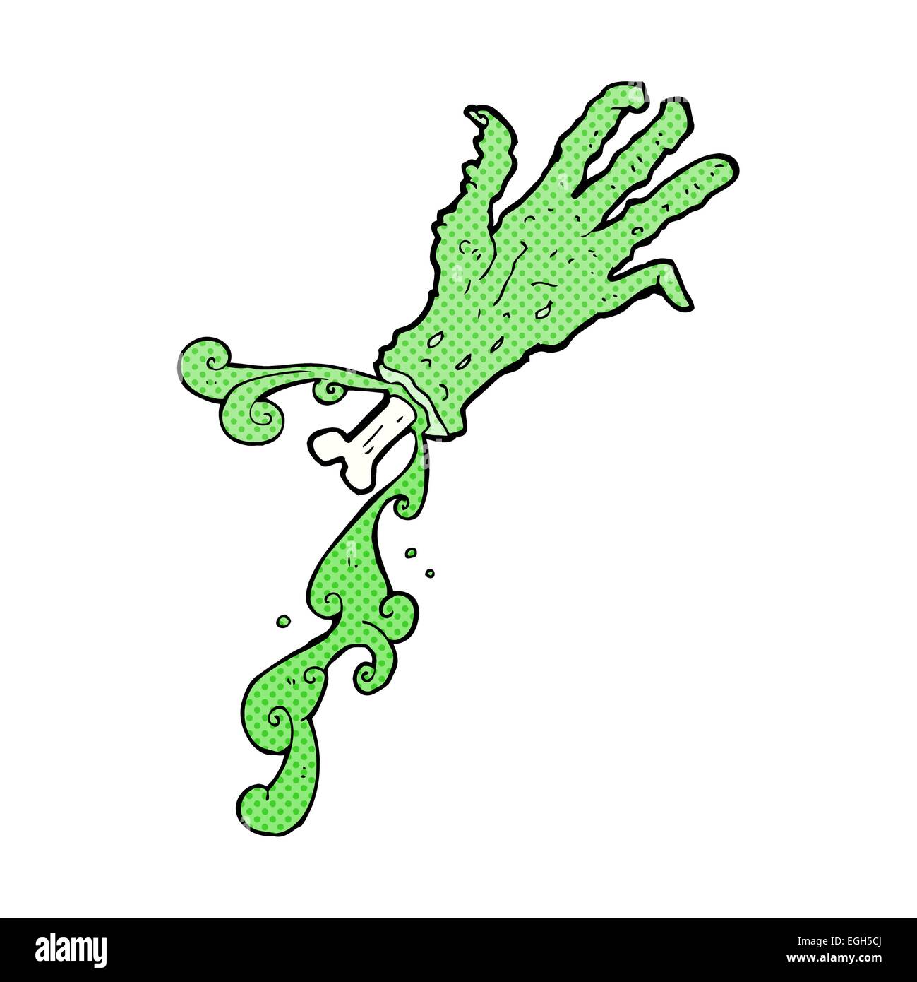 cartoon gross zombie hand Stock Vector Image & Art - Alamy