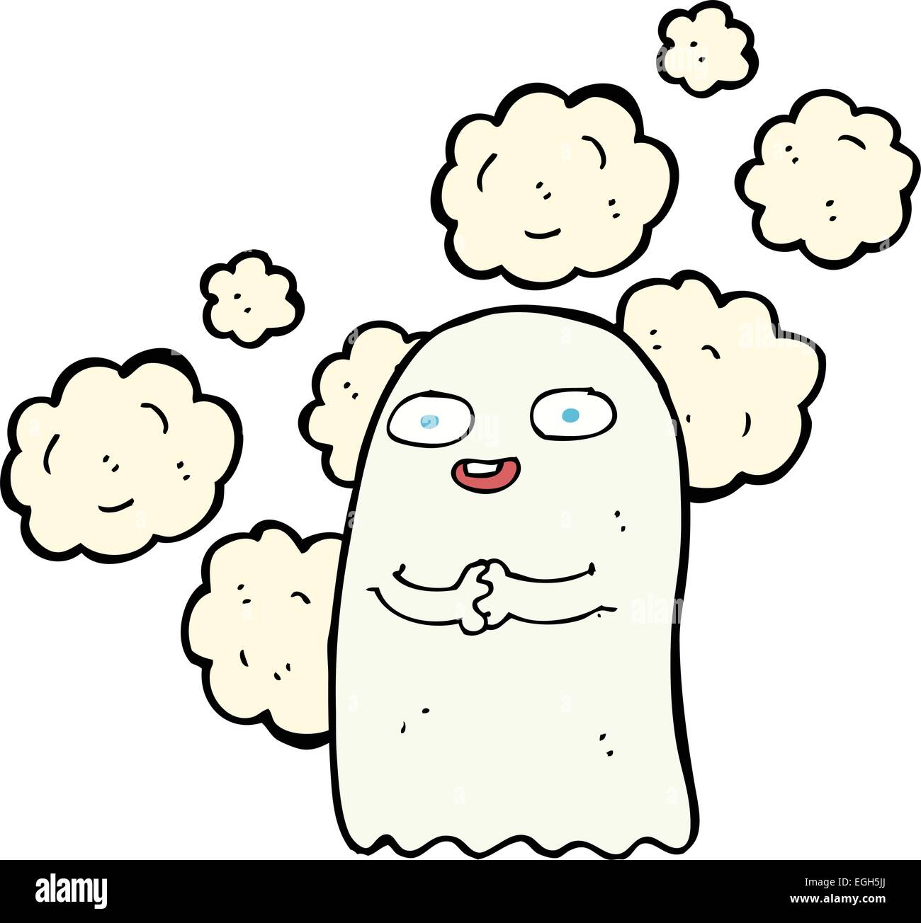 cartoon spooky ghost Stock Vector Image & Art - Alamy