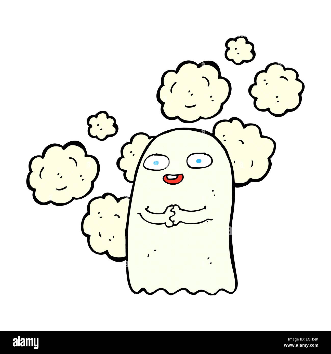 cartoon spooky ghost Stock Vector Image & Art - Alamy