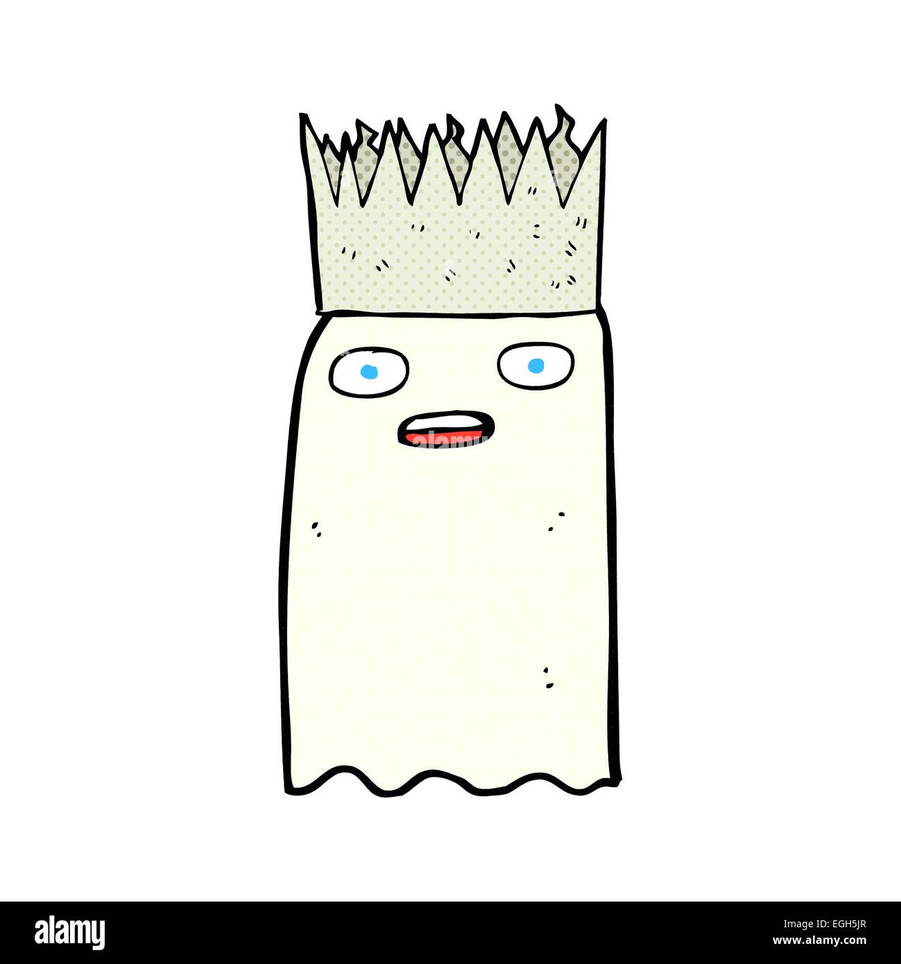 cartoon spooky ghost Stock Vector Image & Art - Alamy