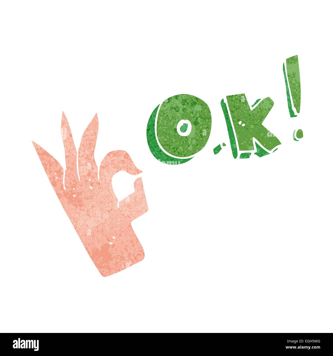 cartoon symbol for Okay Stock Vector Image & Art - Alamy