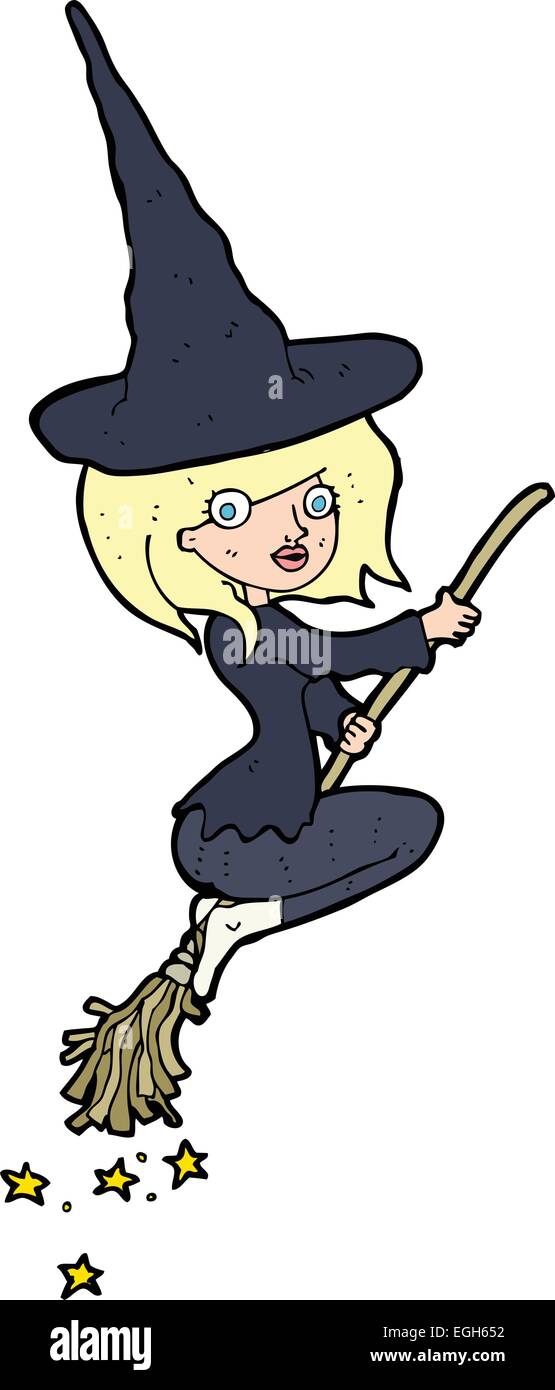 cartoon halloween witch Stock Vector Image & Art - Alamy