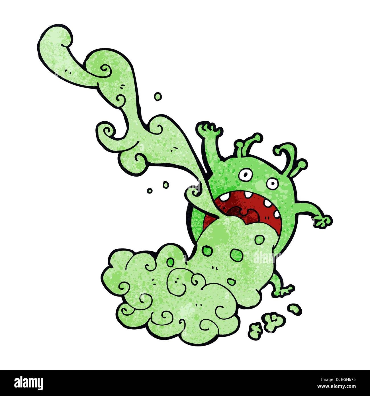 cartoon gross monster Stock Vector Image & Art - Alamy