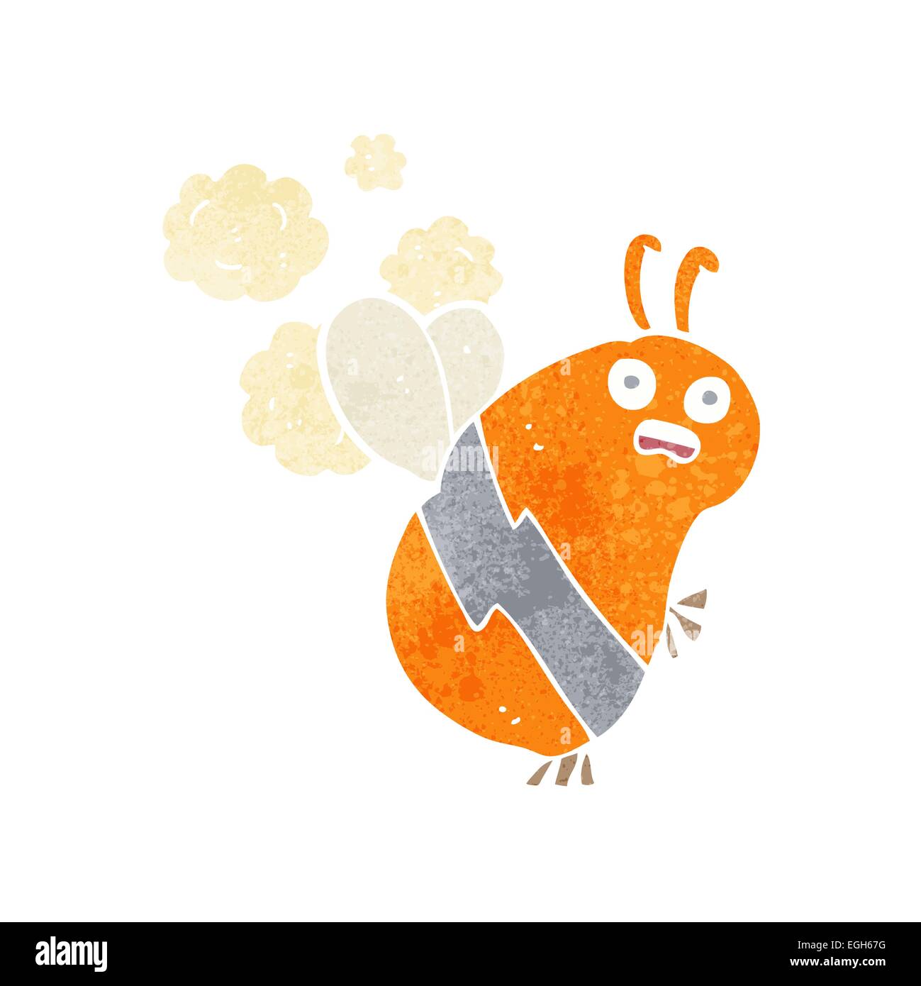 cartoon flying bee Stock Vector Image & Art - Alamy