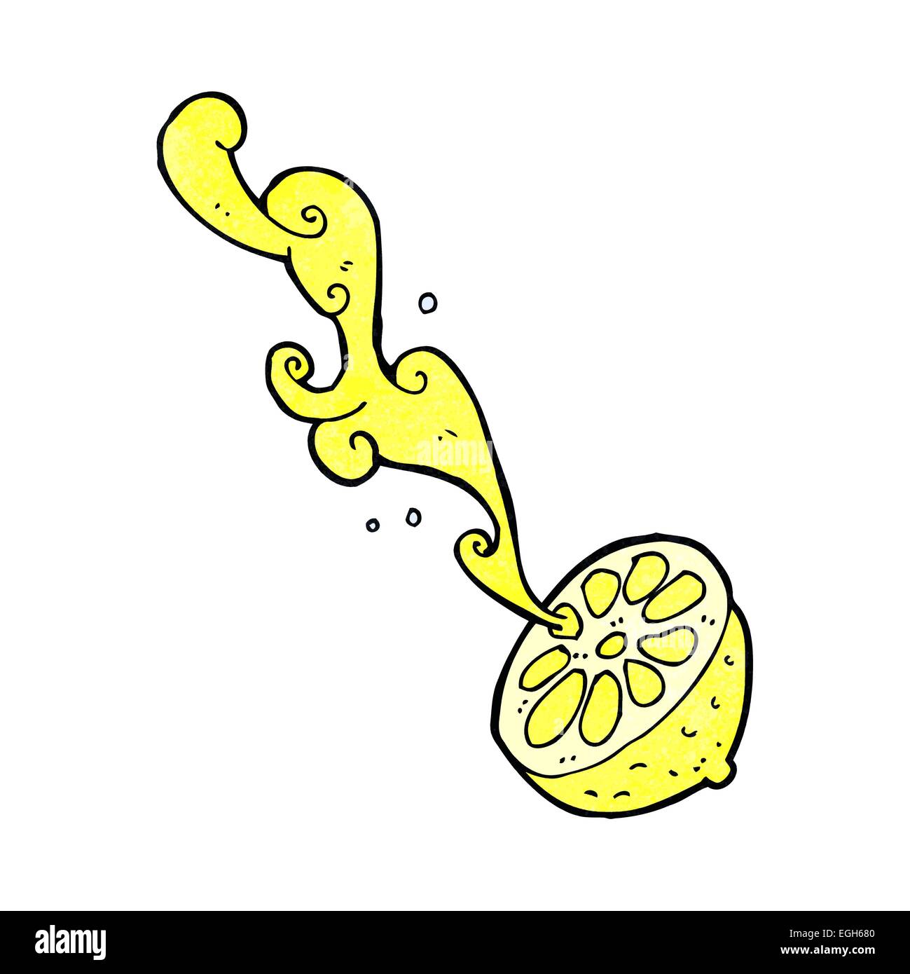 cartoon squirting lemon Stock Vector Image & Art - Alamy