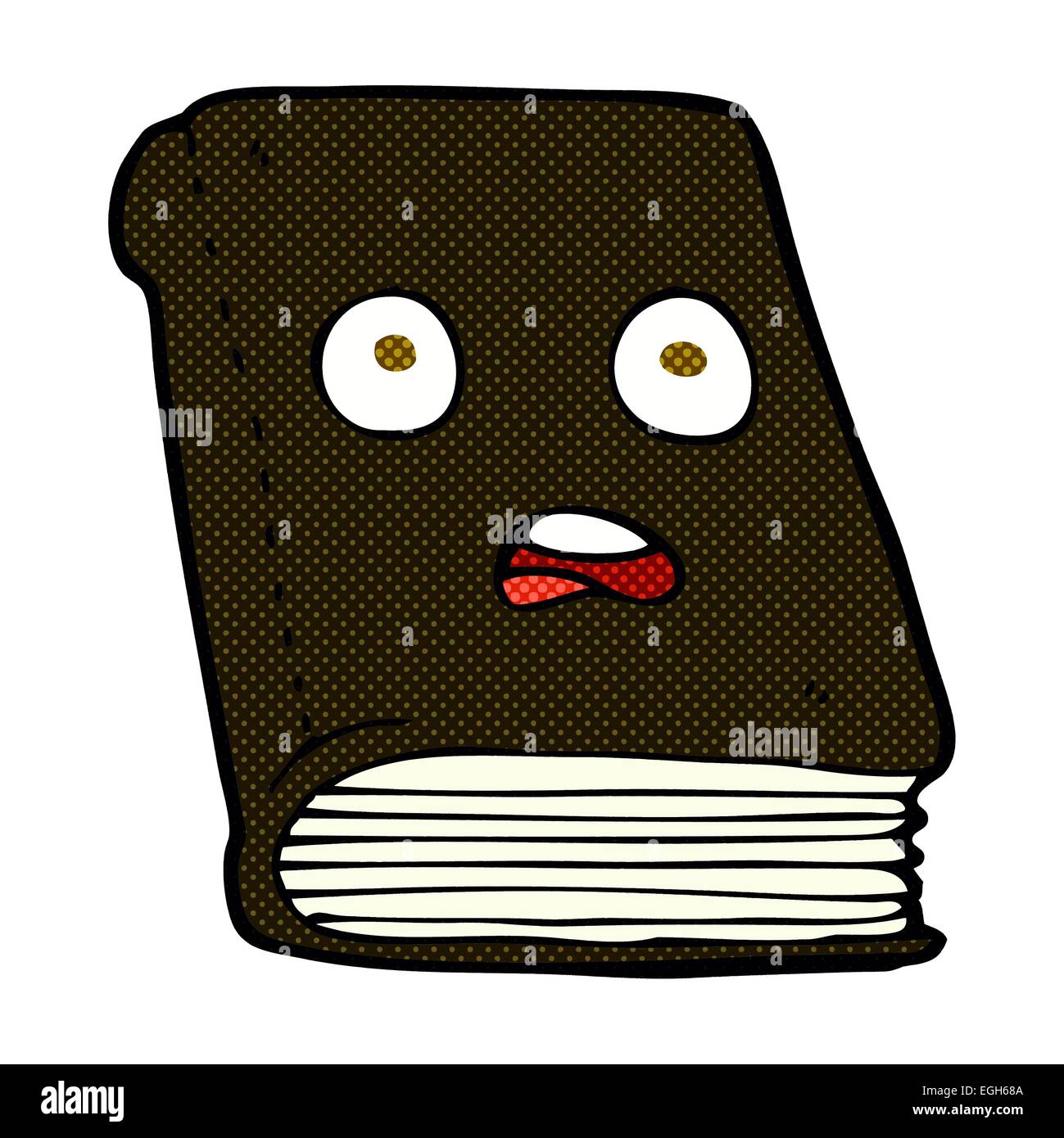 cartoon unhappy book Stock Vector Image & Art - Alamy
