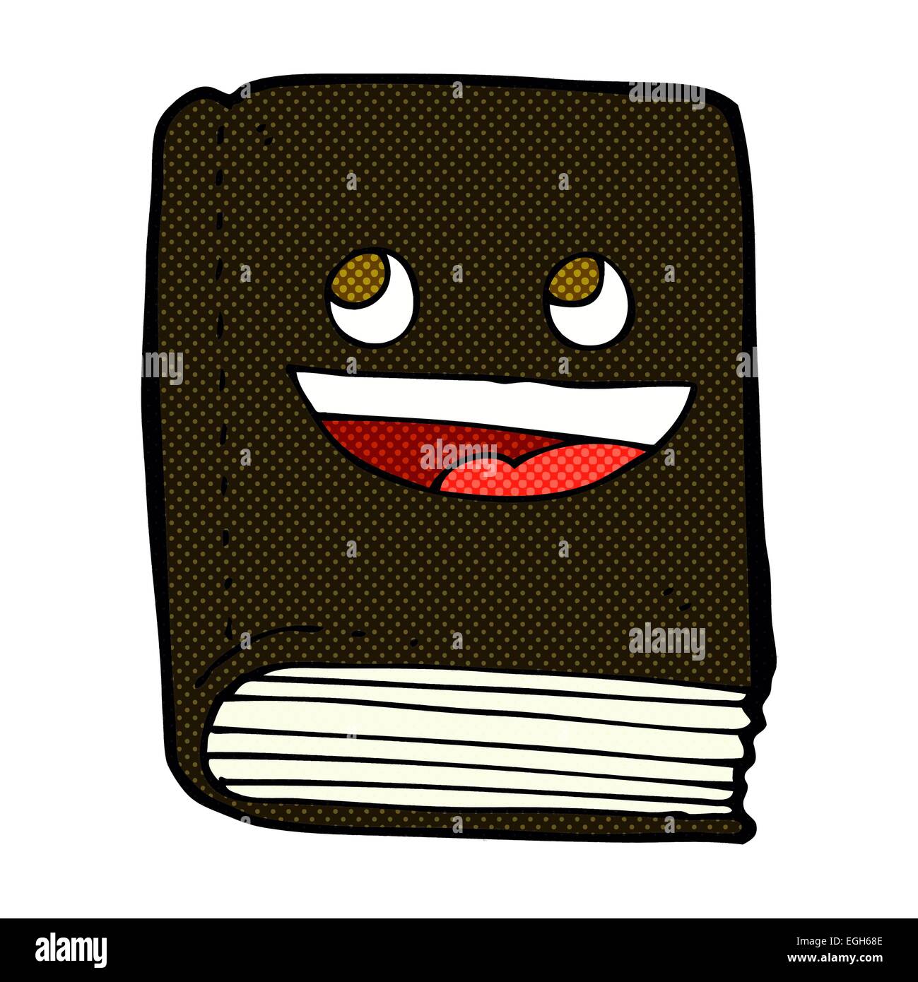 cartoon happy book Stock Vector Image & Art - Alamy