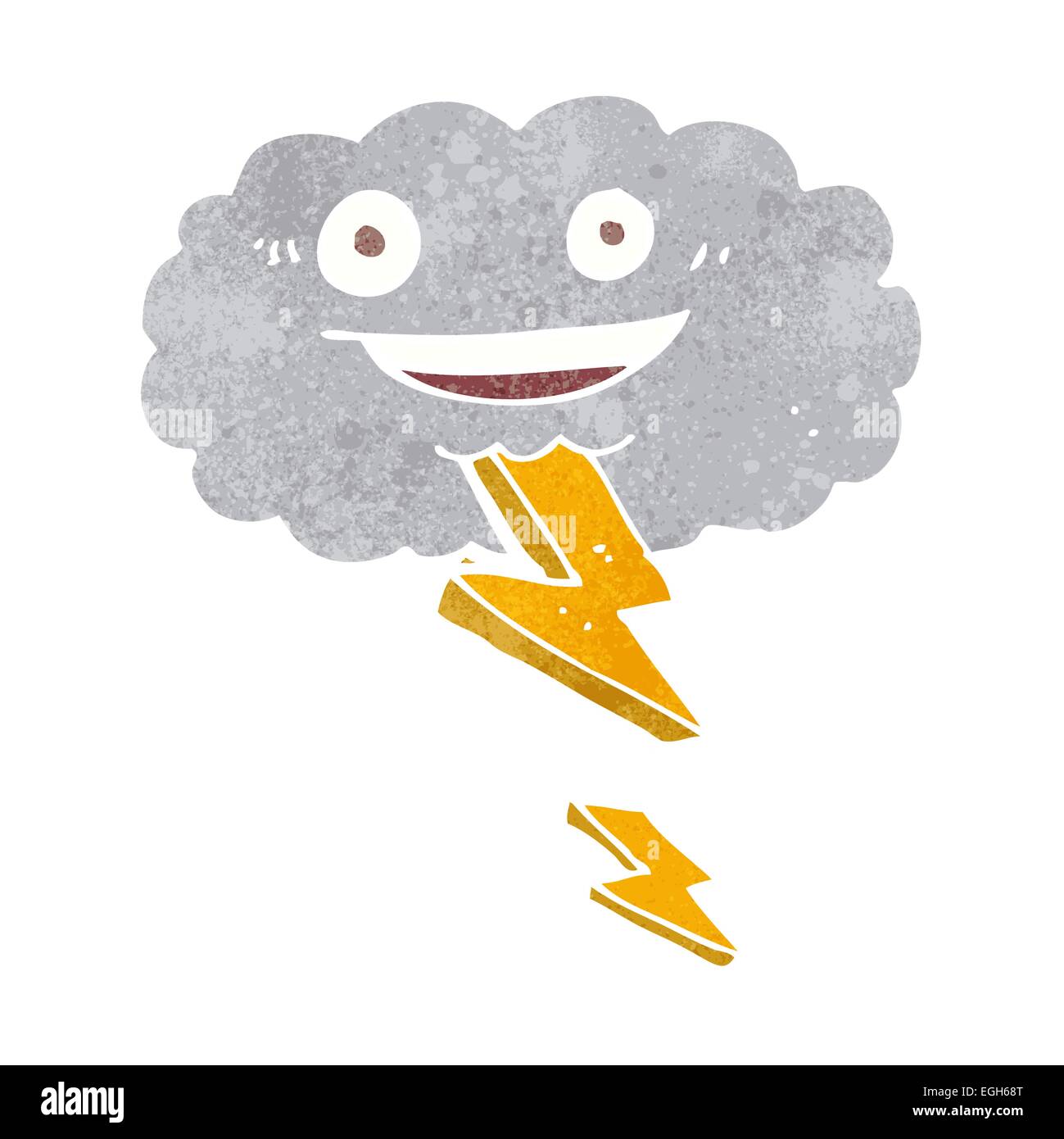 cartoon storm cloud Stock Vector Image & Art - Alamy