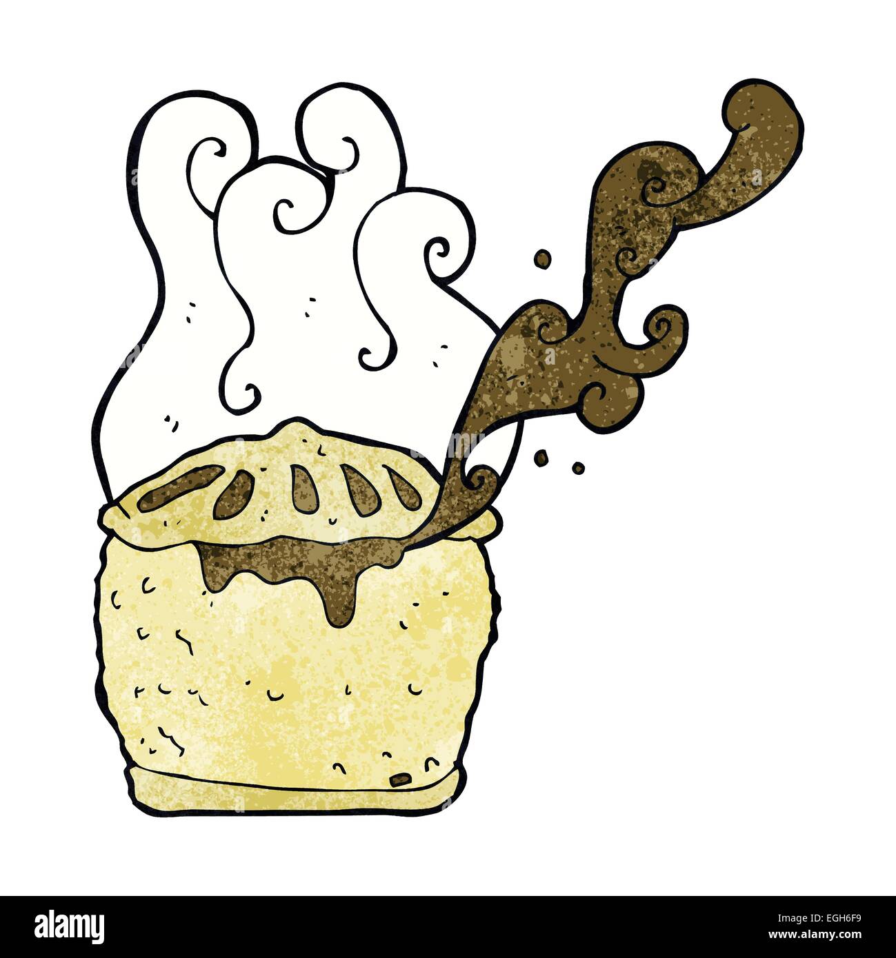 cartoon meat pie Stock Vector Image & Art - Alamy