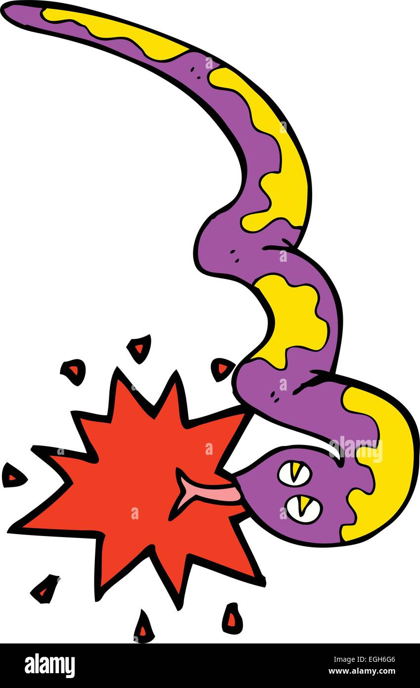 cartoon poisonous snake Stock Vector Image & Art - Alamy