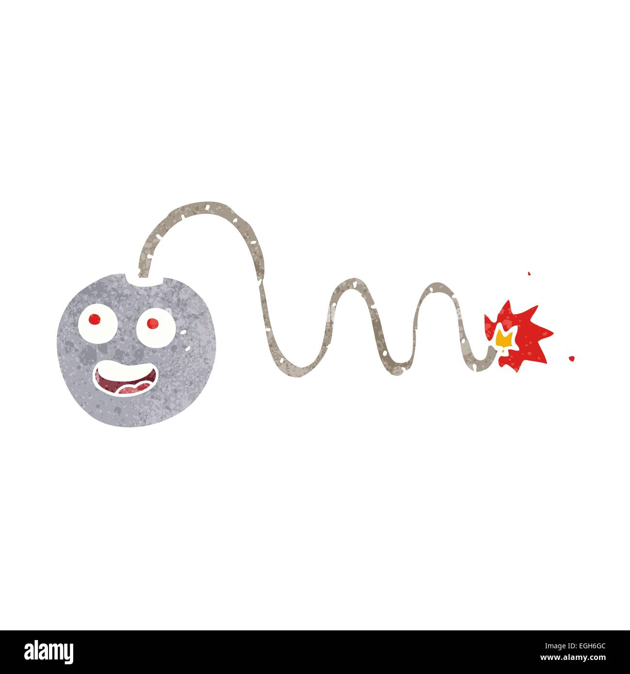 cartoon bomb with face Stock Vector Image & Art - Alamy