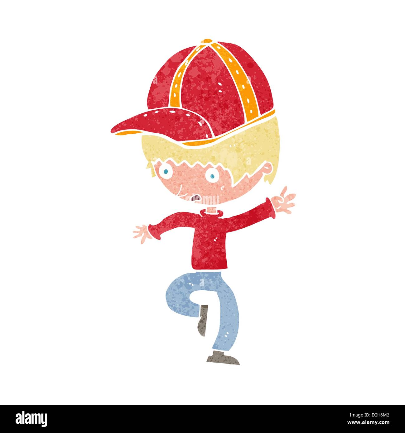 cartoon school boy wearing cap Stock Vector Image & Art - Alamy