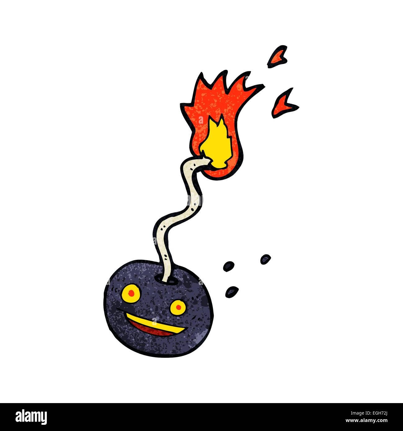 cartoon bomb with face Stock Vector Image & Art - Alamy
