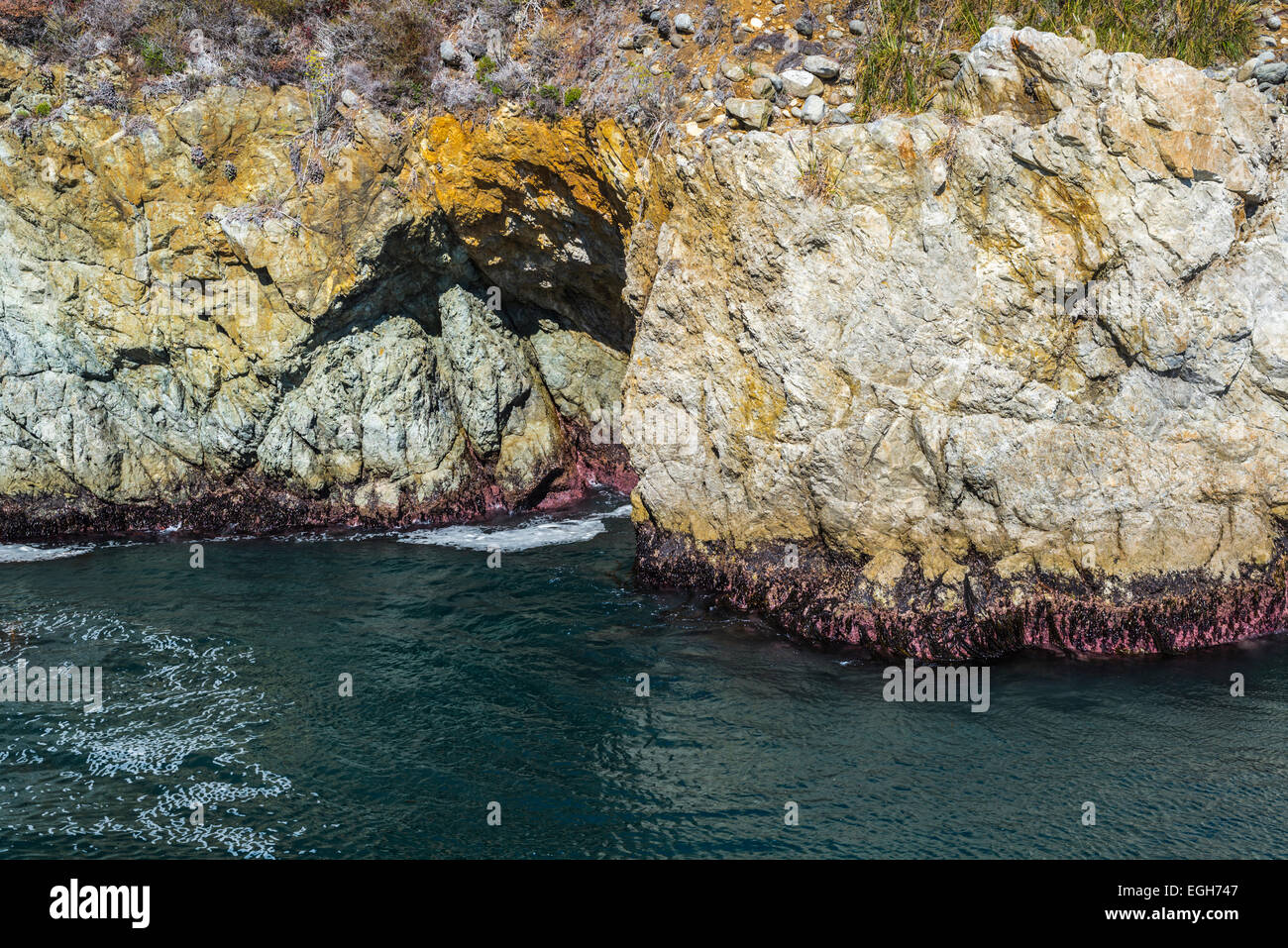 Partington Cove. Julia Pfeiffer Burns State Park, California, United ...