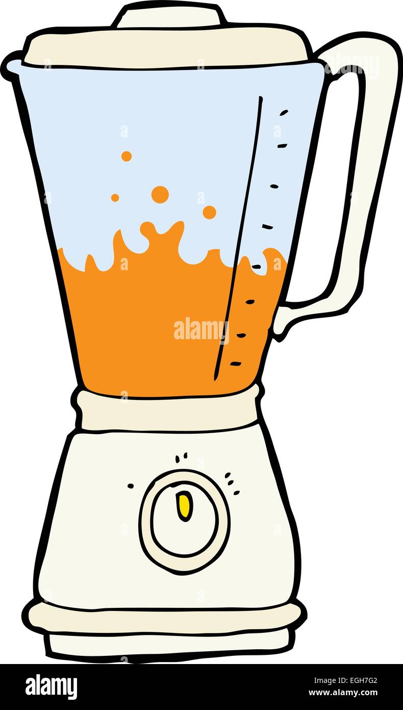 cartoon juice blender Stock Vector Image & Art - Alamy