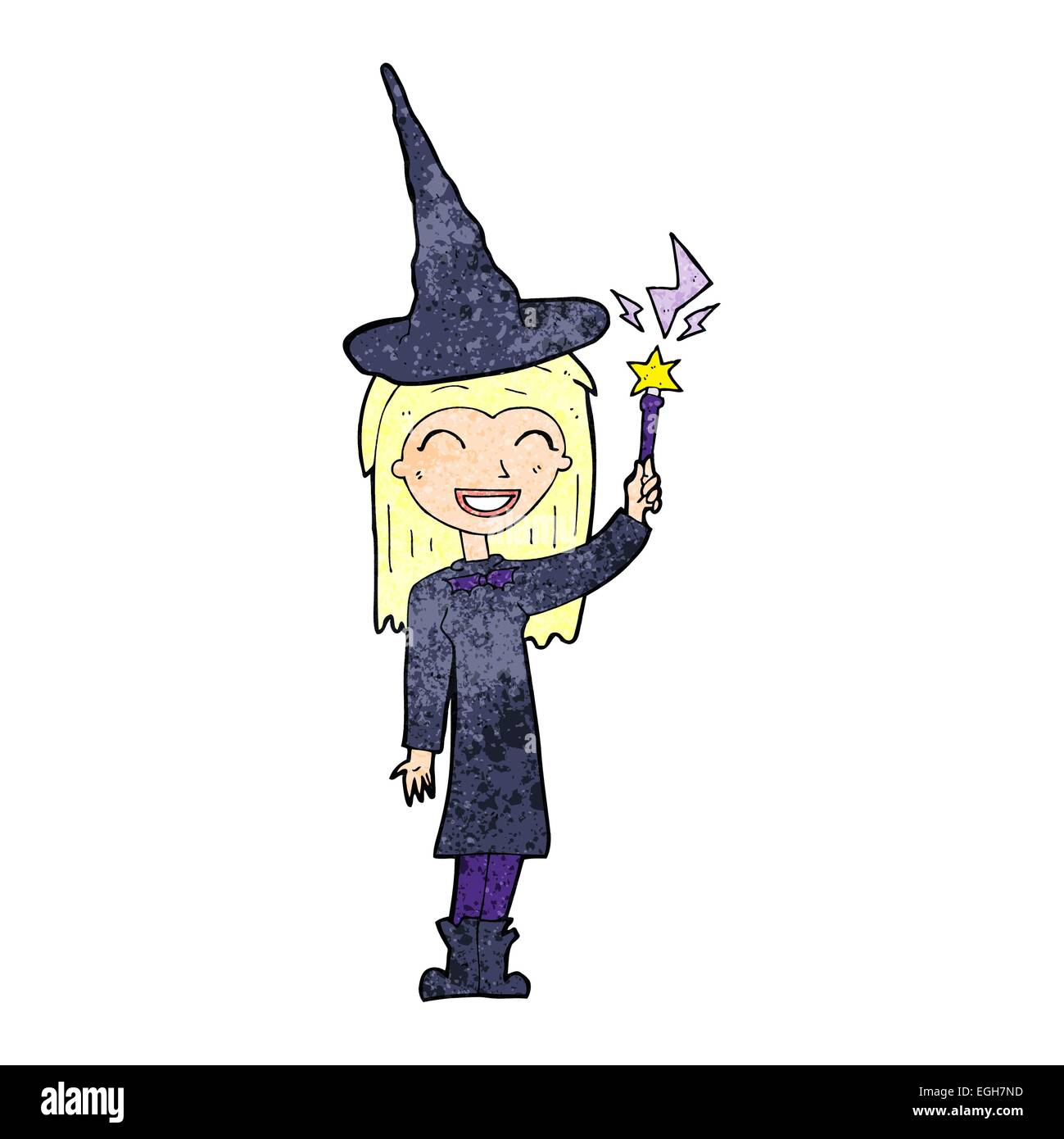 cartoon halloween witch Stock Vector Image & Art - Alamy