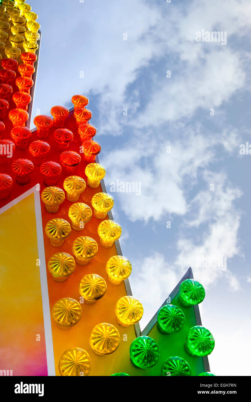 Fairground light bulb hi-res stock photography and images - Alamy