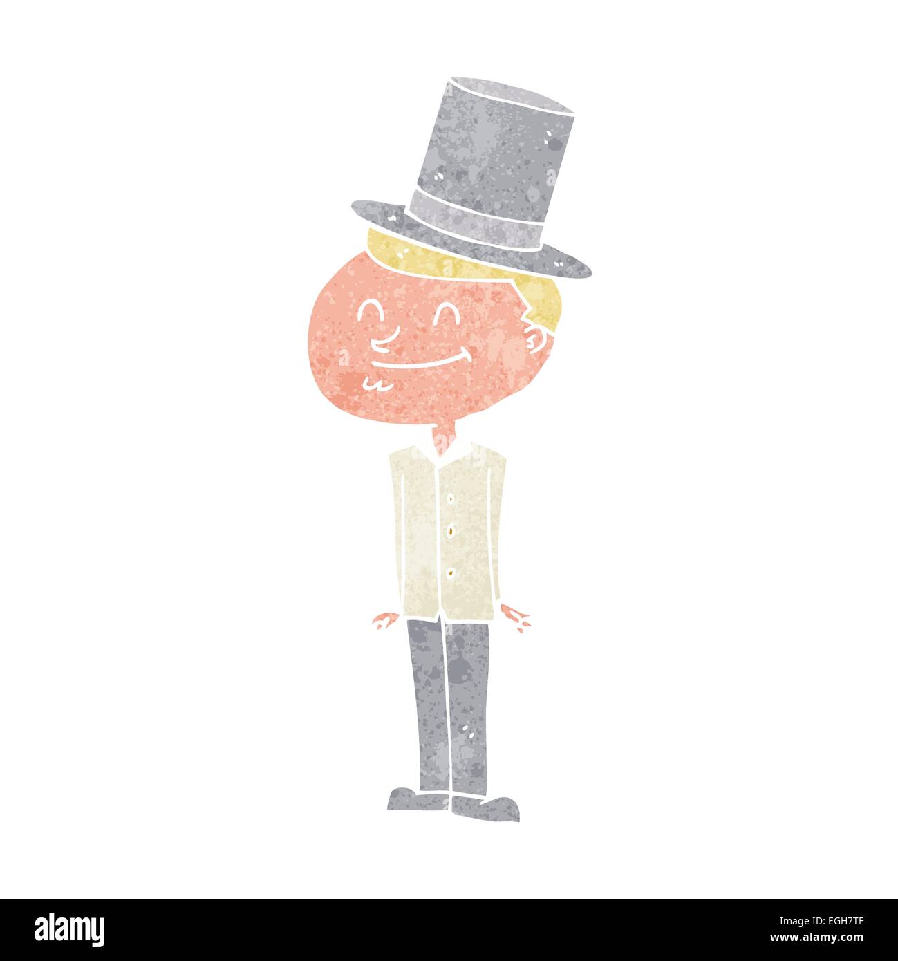 Top hat upper class Stock Vector Images - Alamy