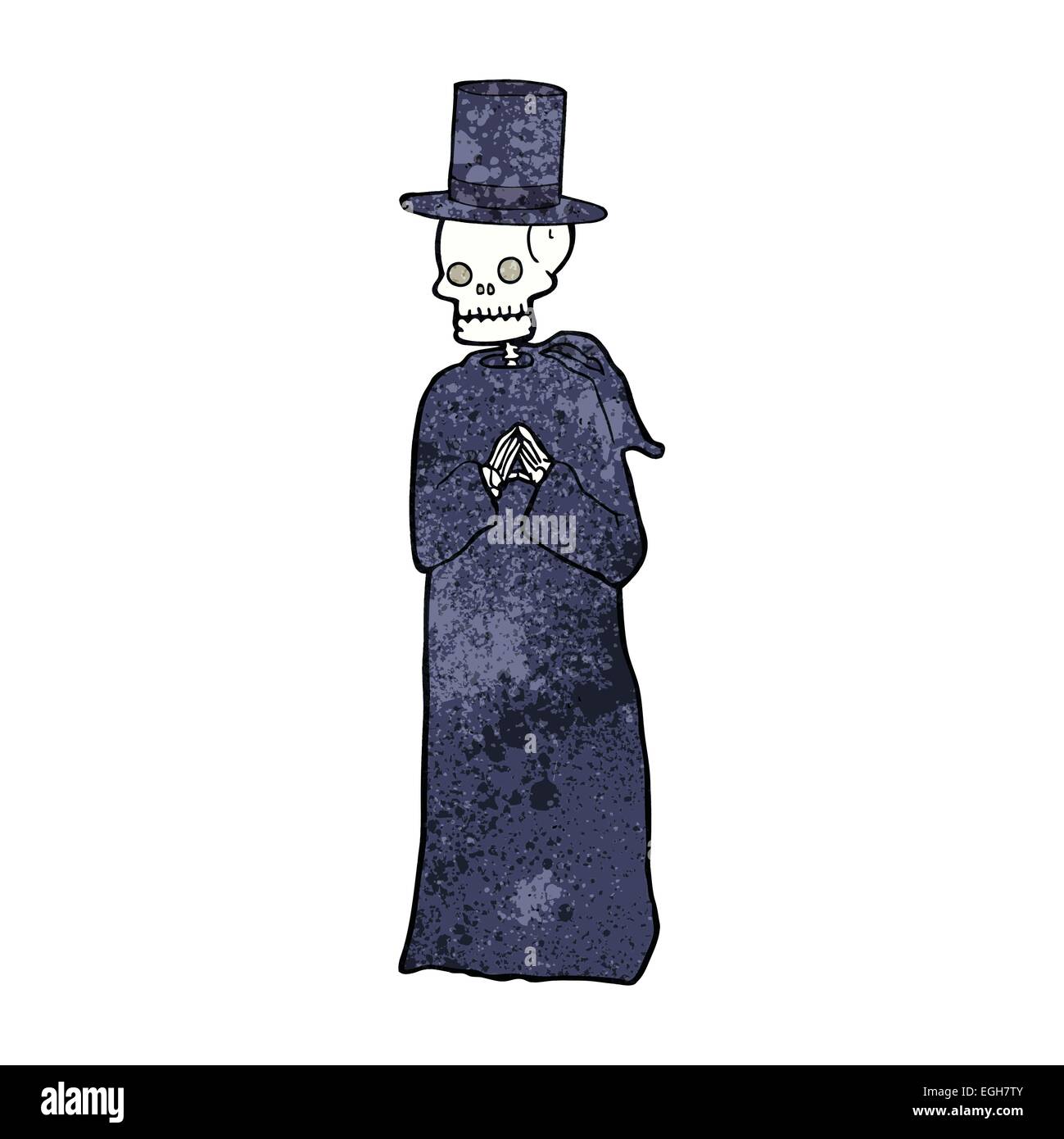 Skeleton wearing top hat hi-res stock photography and images - Alamy