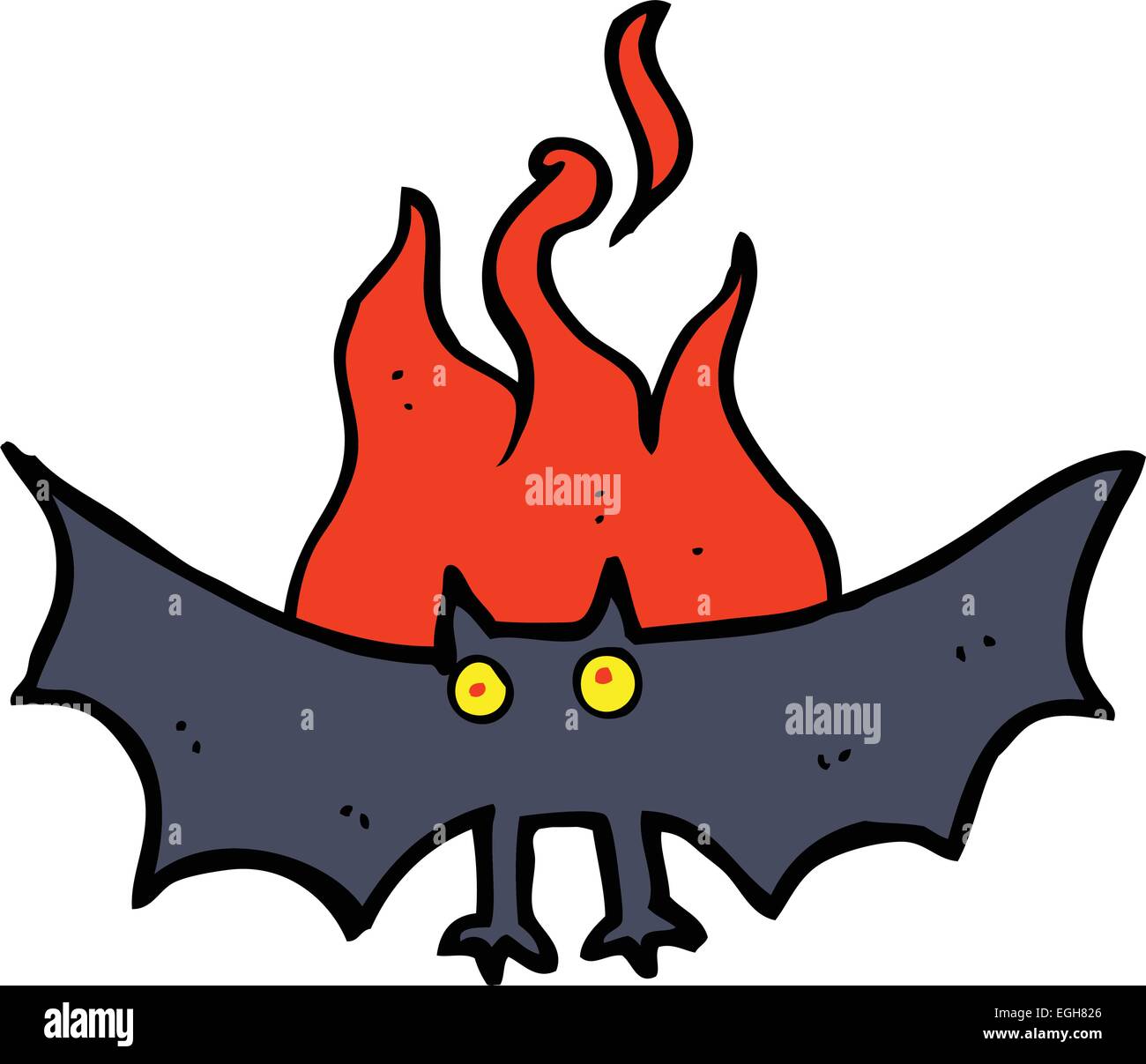 cartoon spooky vampire bat Stock Vector Image & Art - Alamy