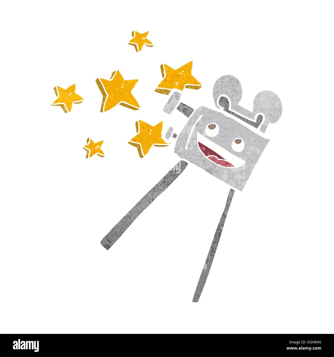 cartoon old style movie camera Stock Vector Image & Art - Alamy