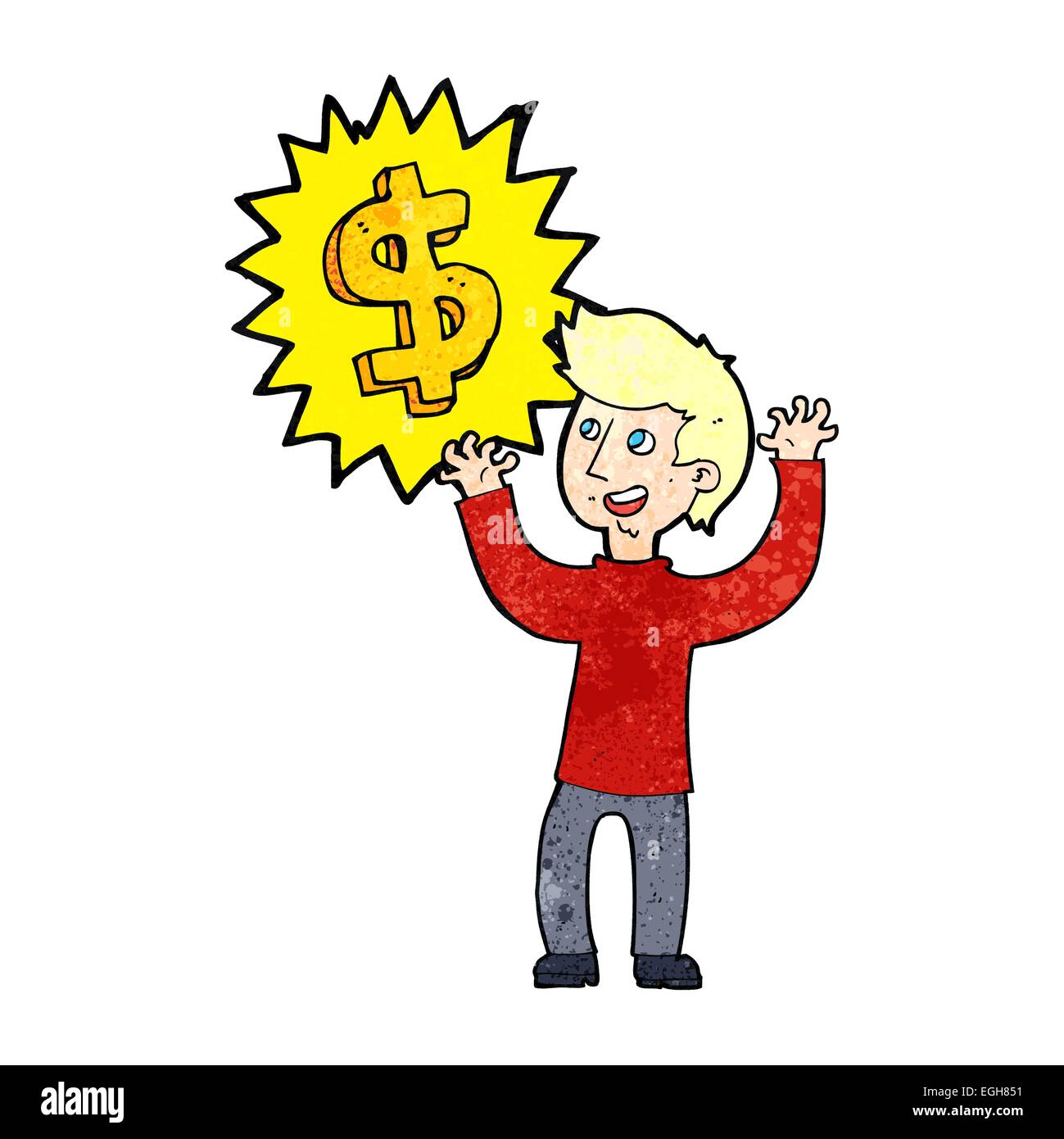 making money cartoon Stock Vector Image & Art - Alamy