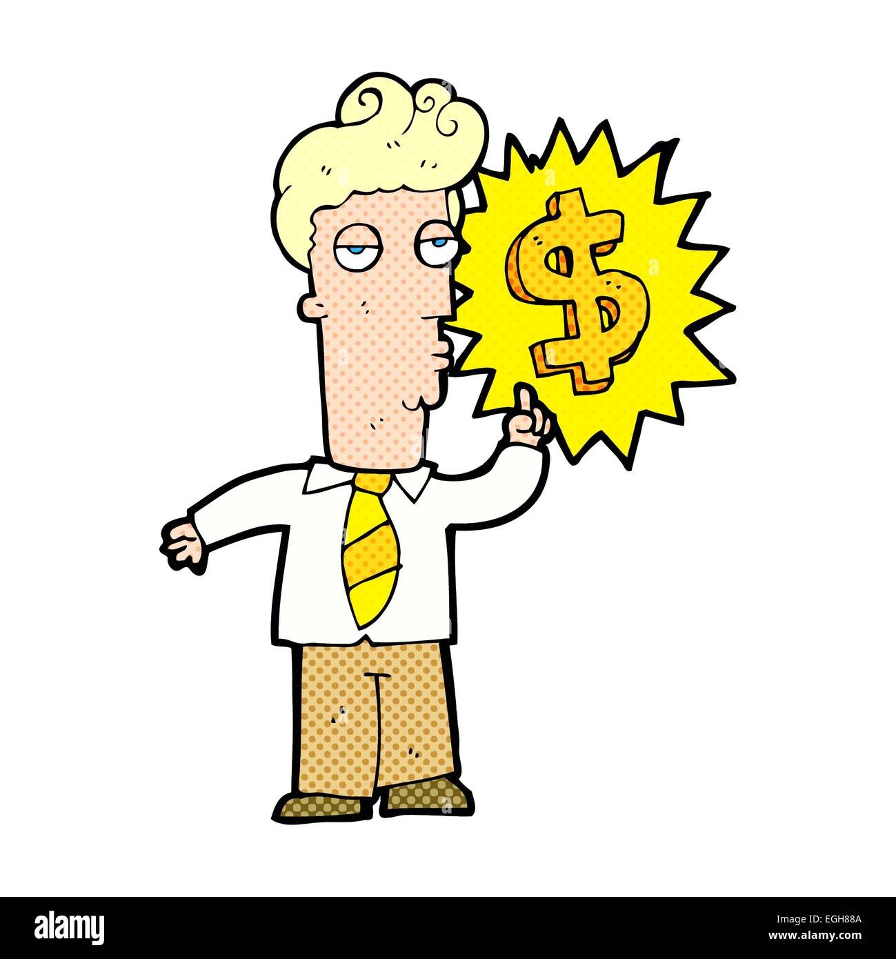 cartoon rich man Stock Vector Image & Art - Alamy