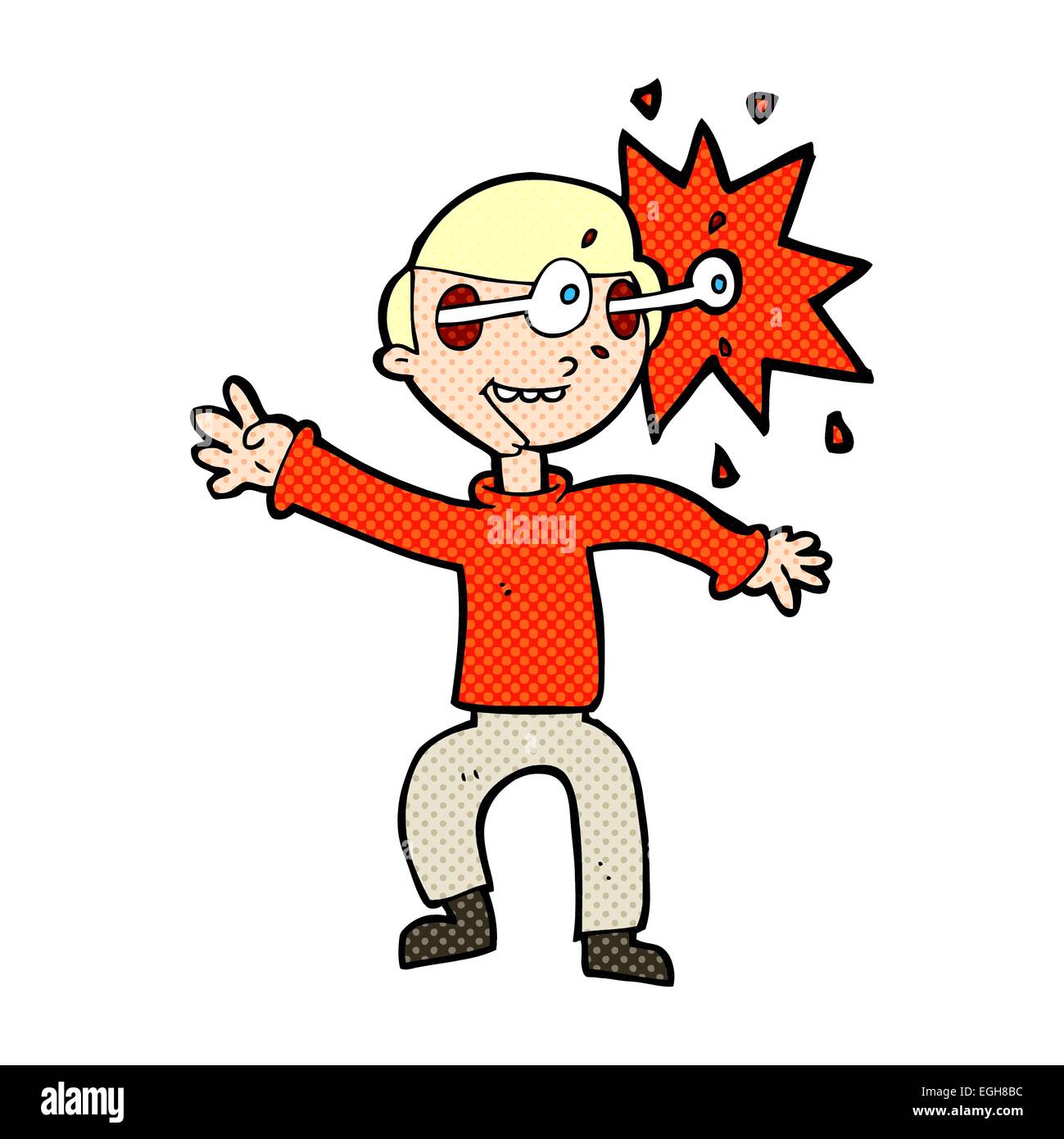 cartoon amazed man Stock Vector Image & Art - Alamy